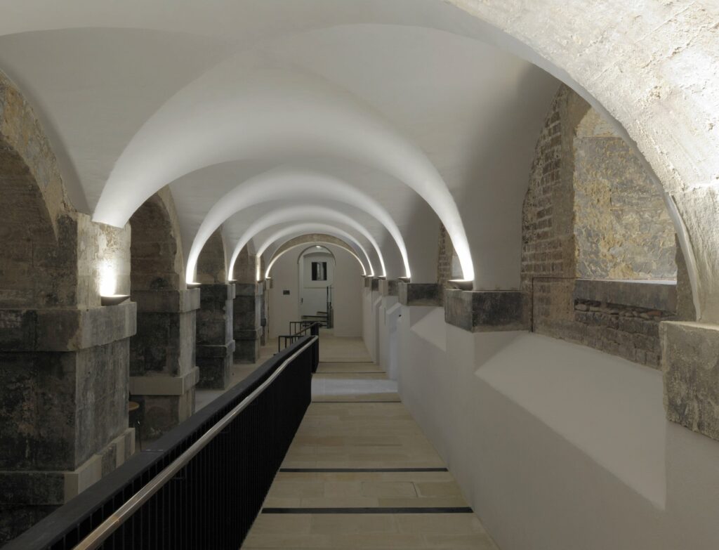 The Crypt at Christ Church Spitalfields by Dow Jones Architects