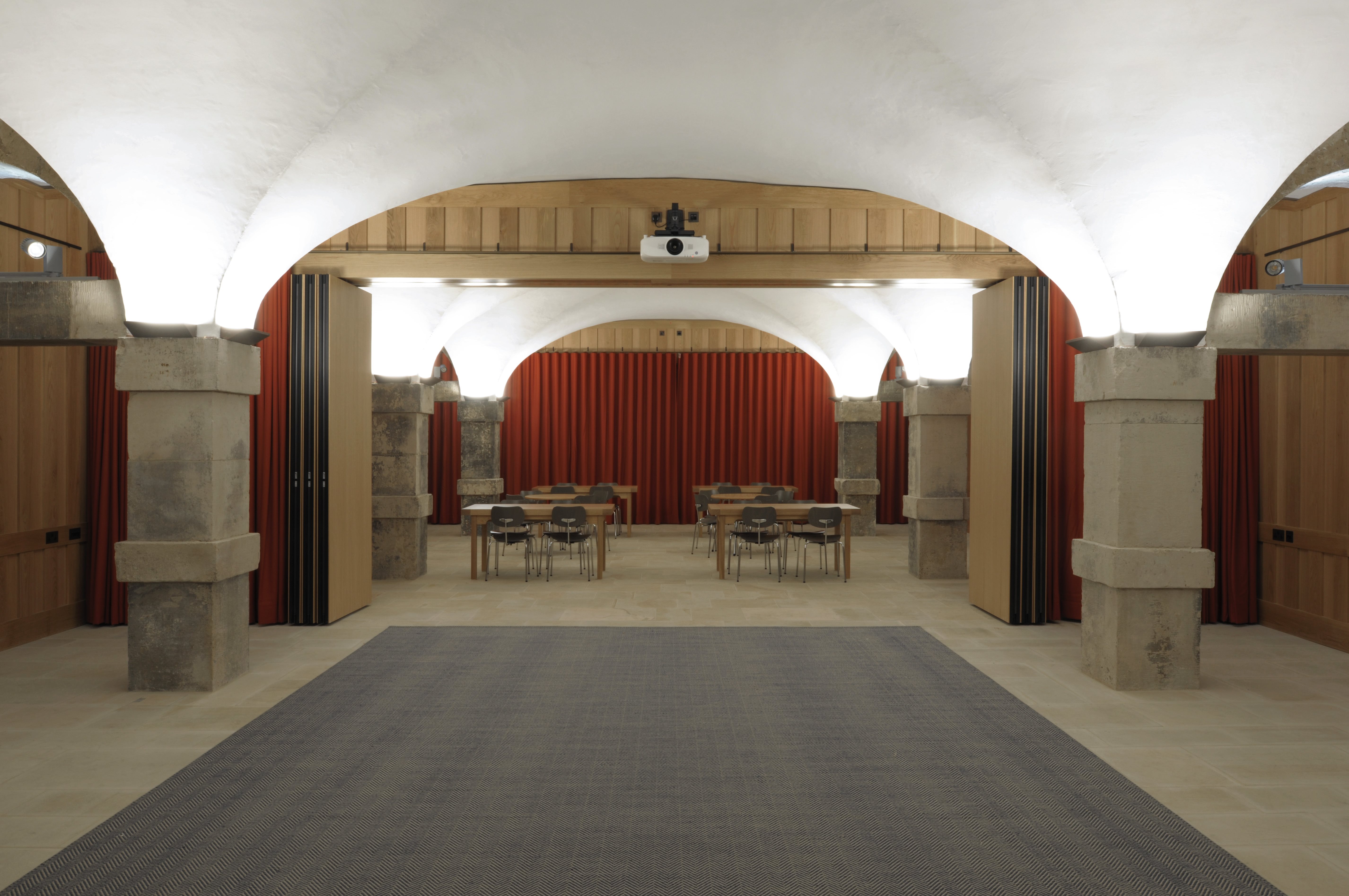 The Crypt at Christ Church Spitalfields by Dow Jones Architects