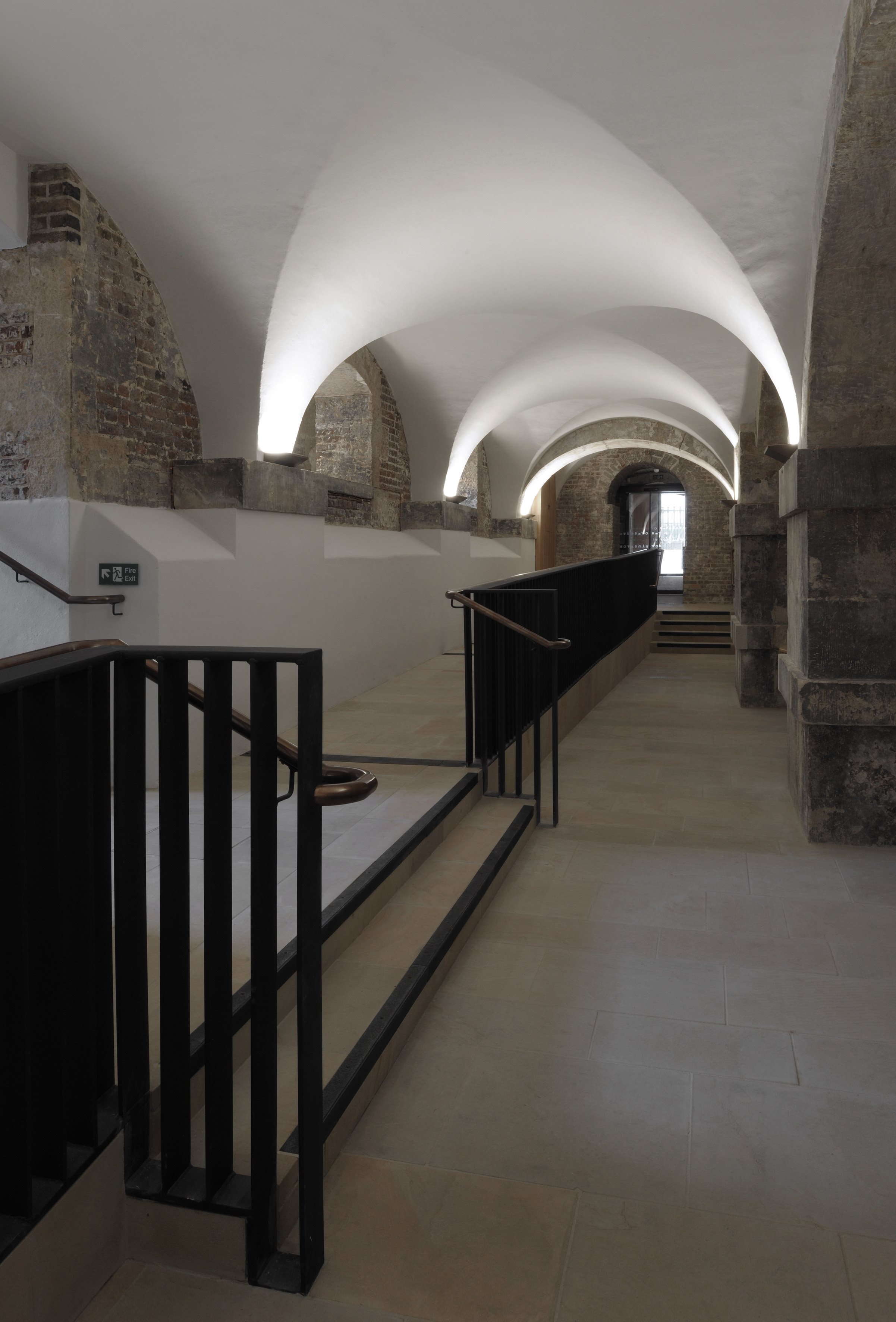 The Crypt at Christ Church Spitalfields by Dow Jones Architects