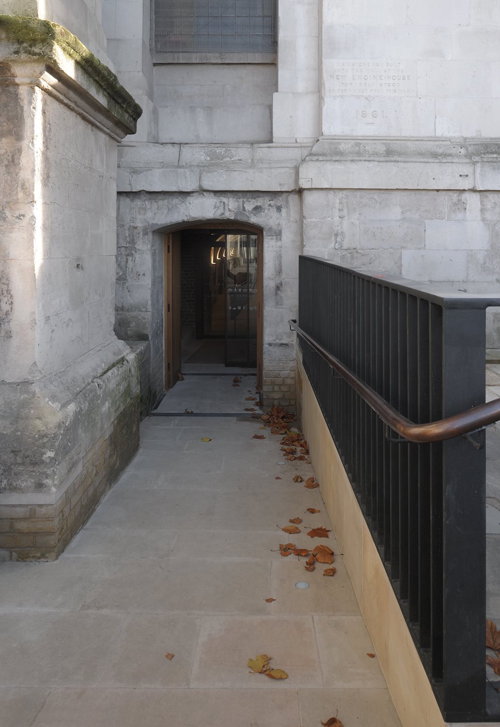 The Crypt at Christ Church Spitalfields by Dow Jones Architects