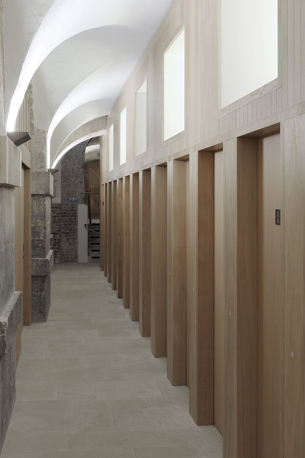 The Crypt at Christ Church Spitalfields by Dow Jones Architects