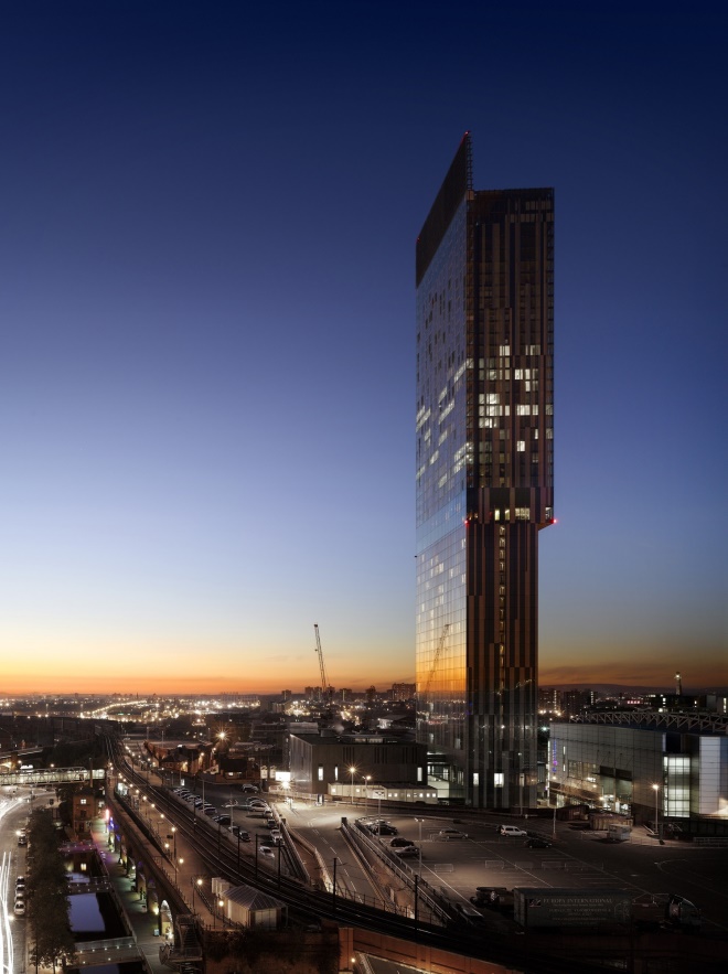 SimpsonHaugh submits plans for Manchester's tallest tower