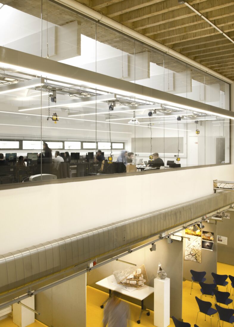 Jestico + Whiles completes Uni of Westminster architecture studios