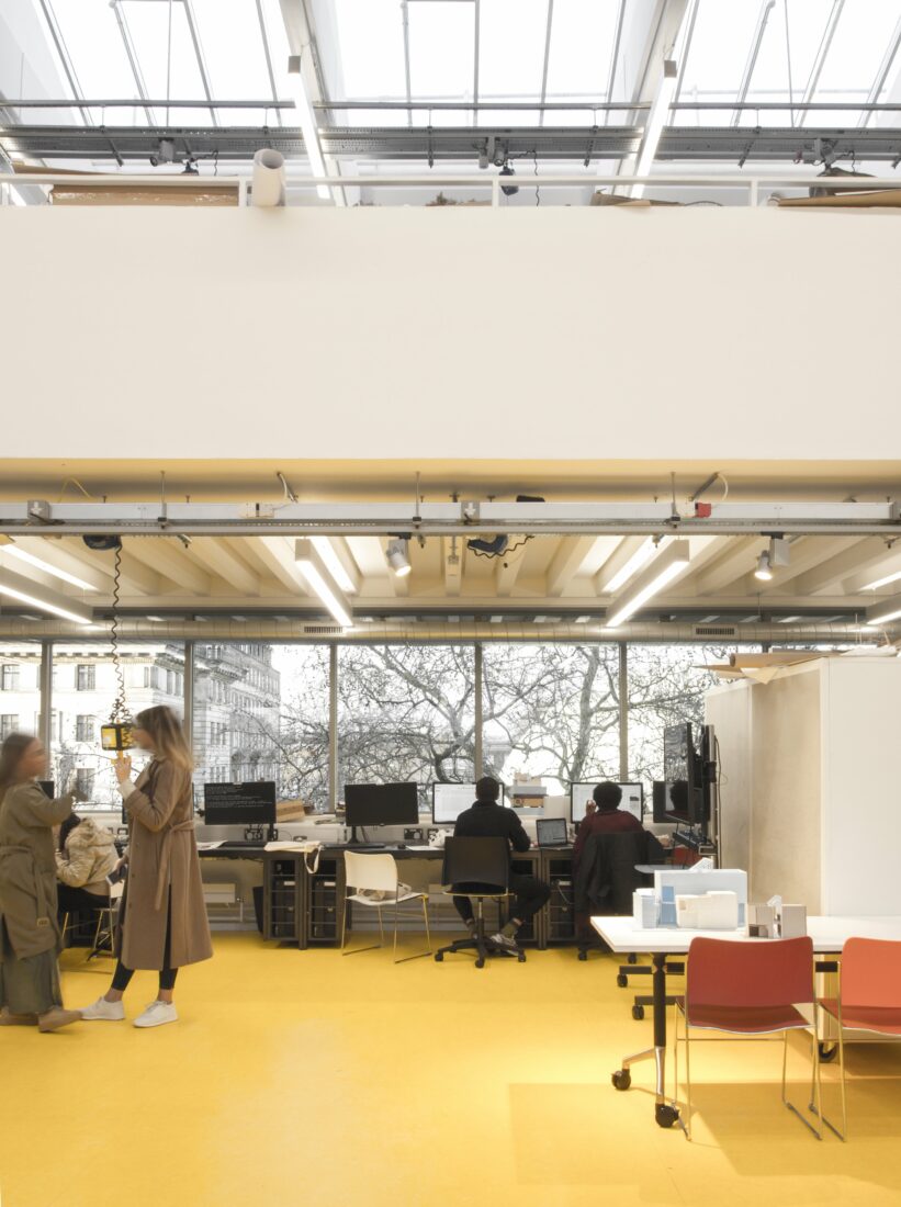 Jestico + Whiles completes Uni of Westminster architecture studios