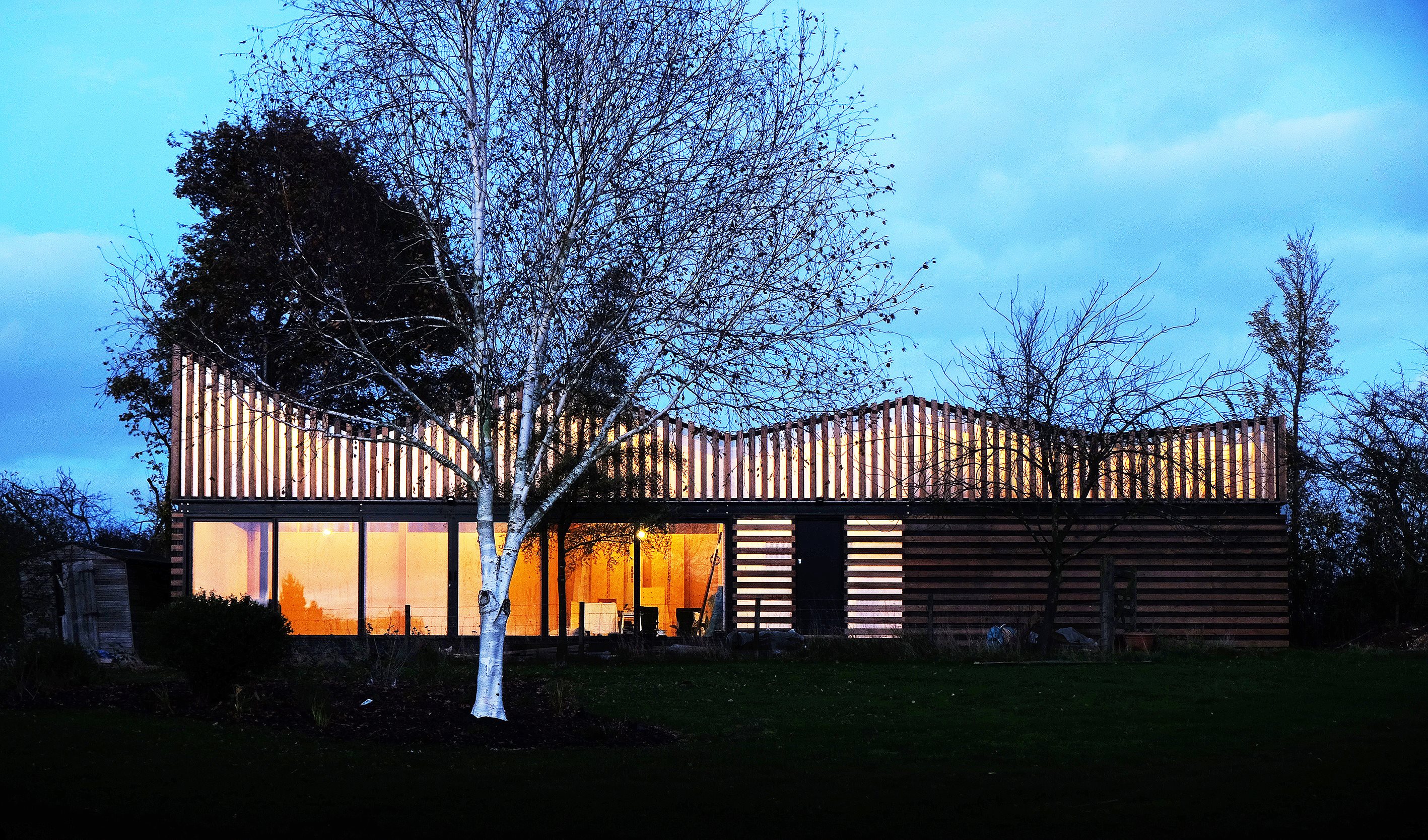 Work nears completion on Piers Taylor’s £85k ‘folded’ studio