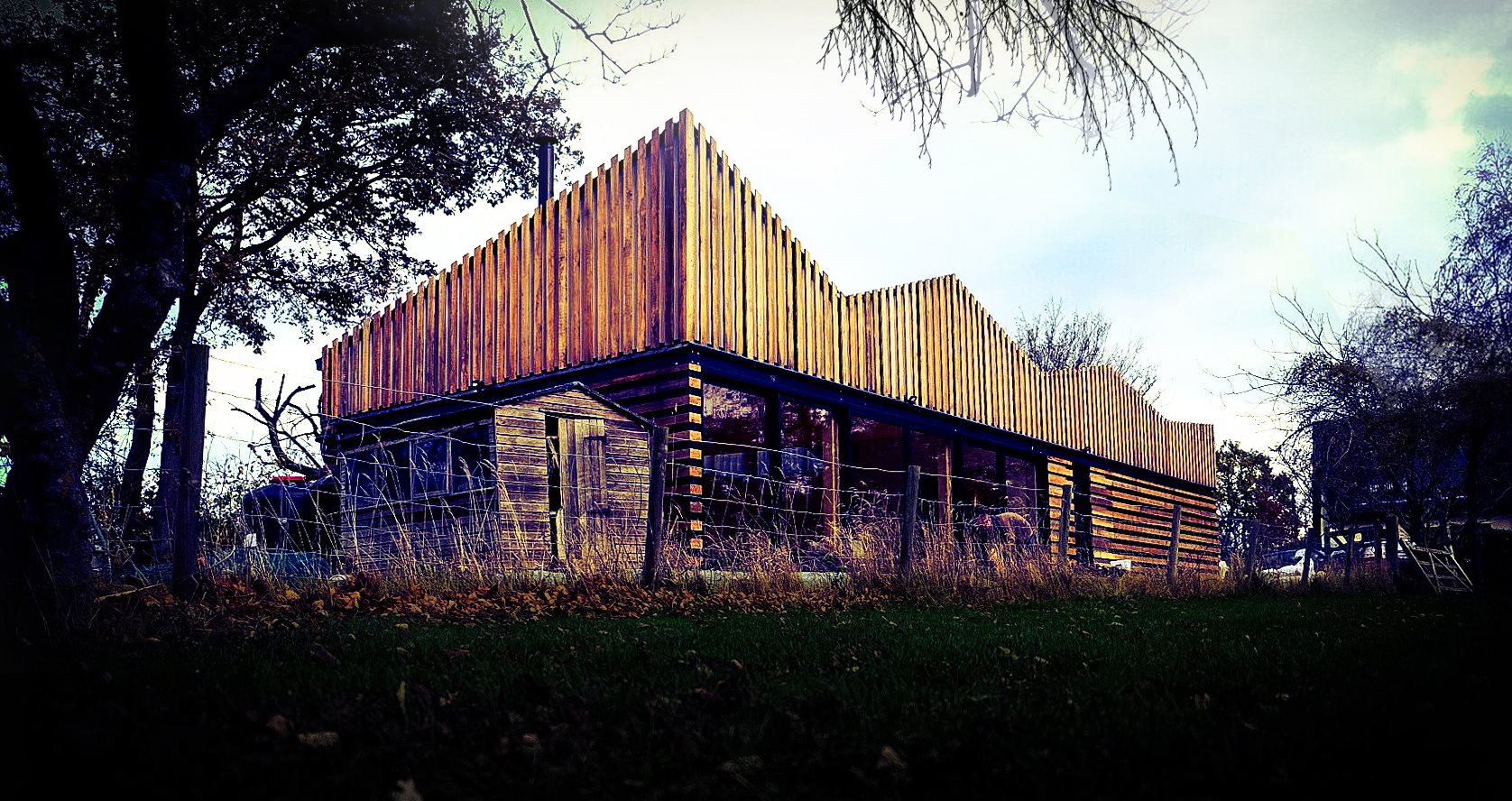 Work nears completion on Piers Taylor’s £85k ‘folded’ studio