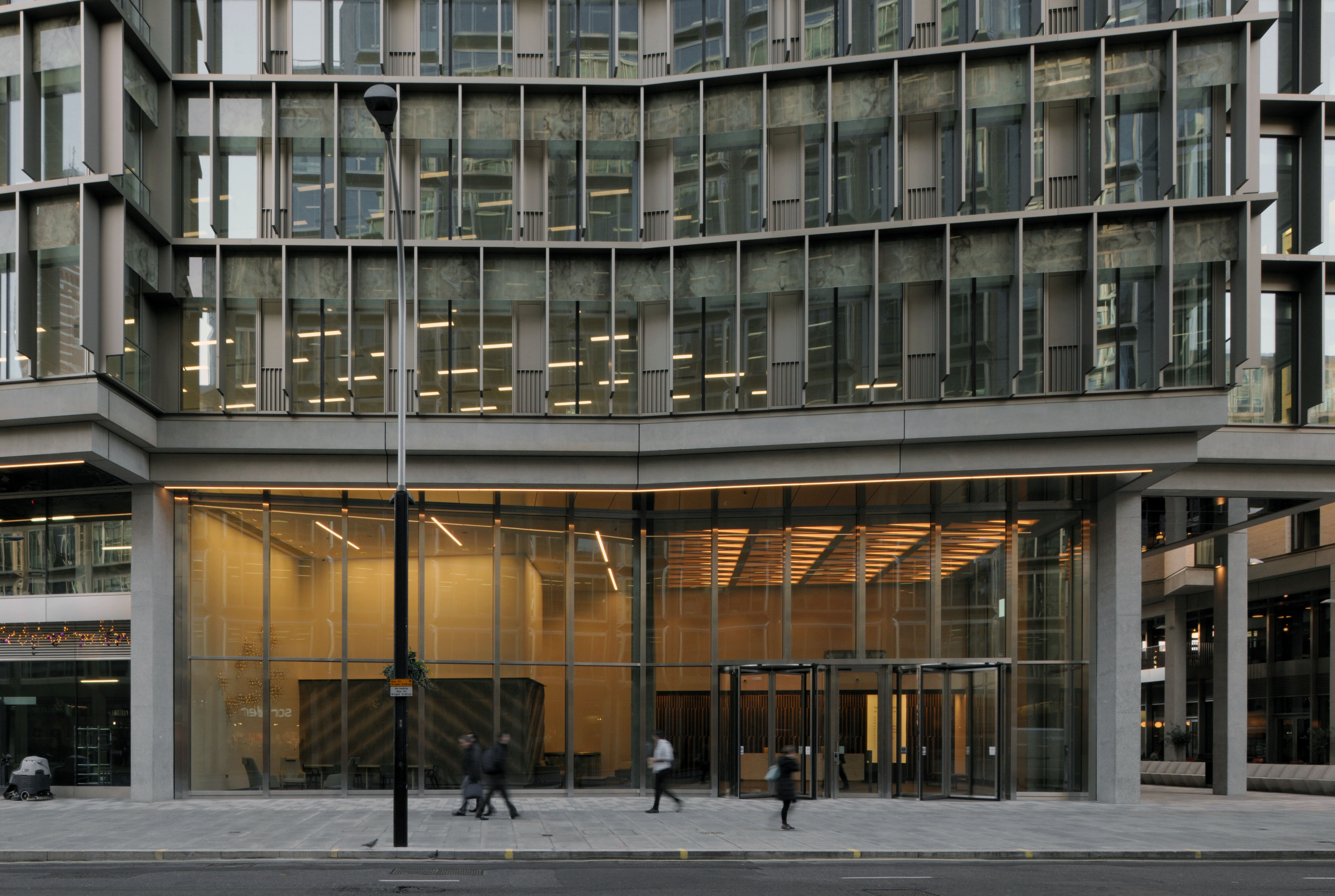 Kings Gate and the Zig Zag Building by Lynch Architects