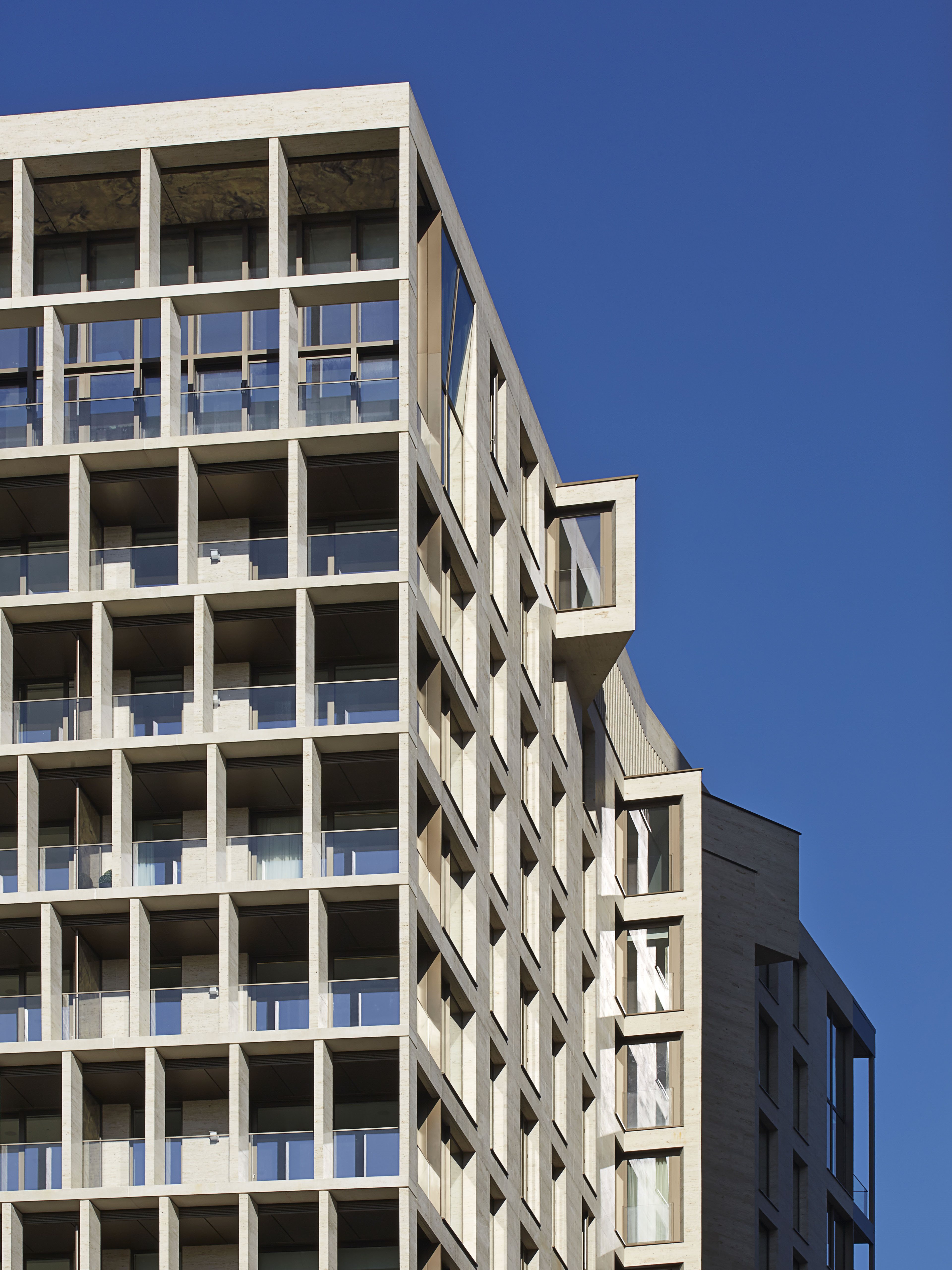 Kings Gate and the Zig Zag Building by Lynch Architects