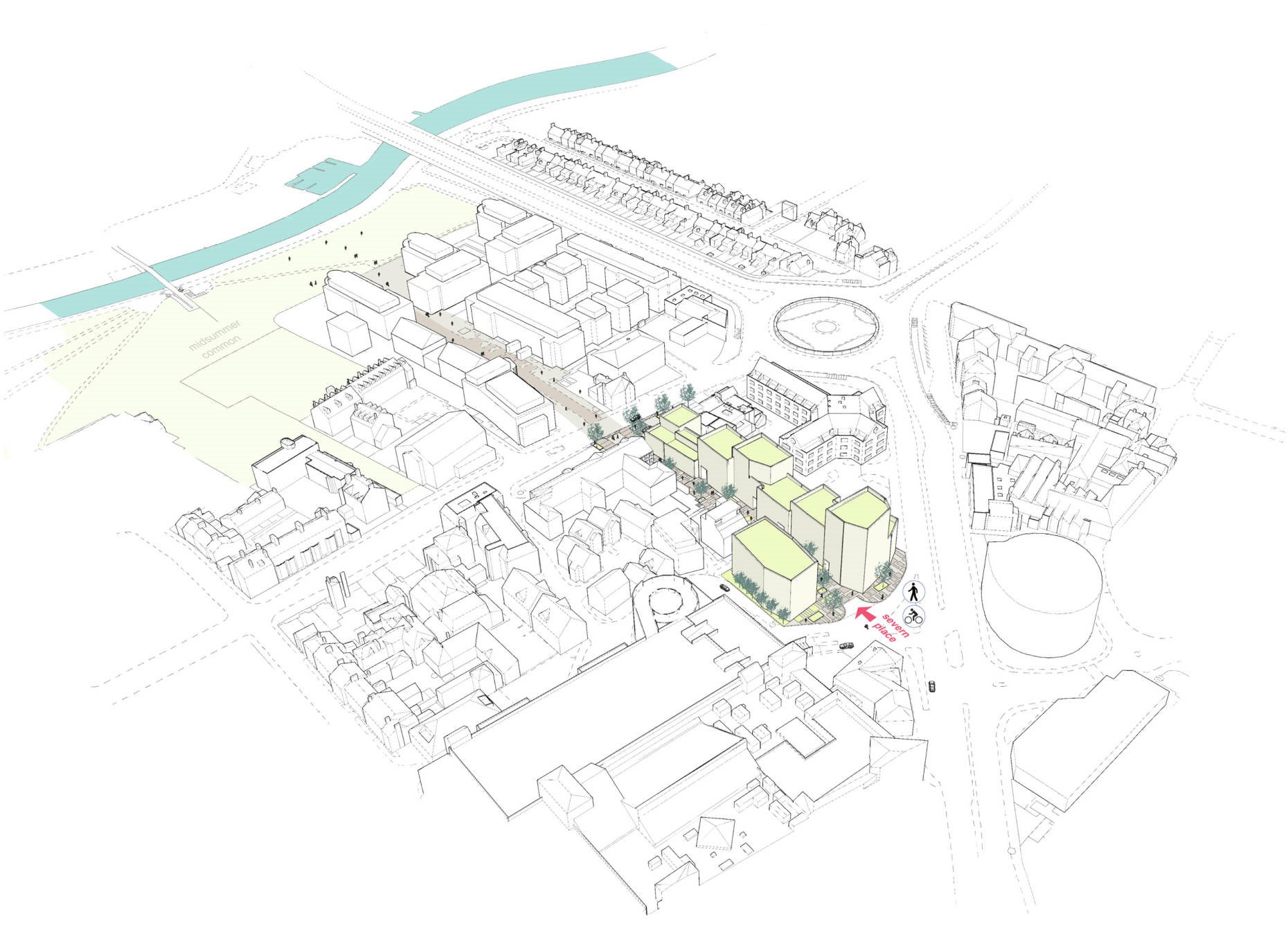 Alison Brooks wins planning for Cambridge office and homes scheme