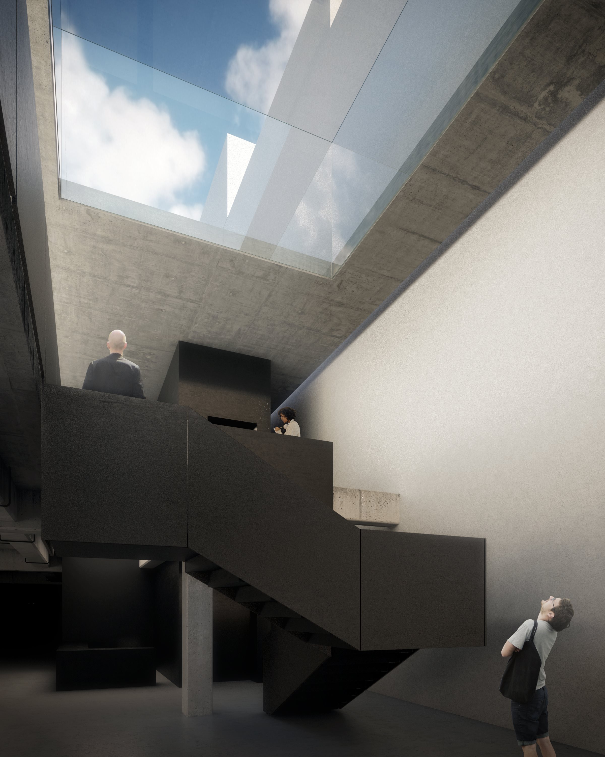 Rick Mather Architects reveals plans for Croydon underground gallery