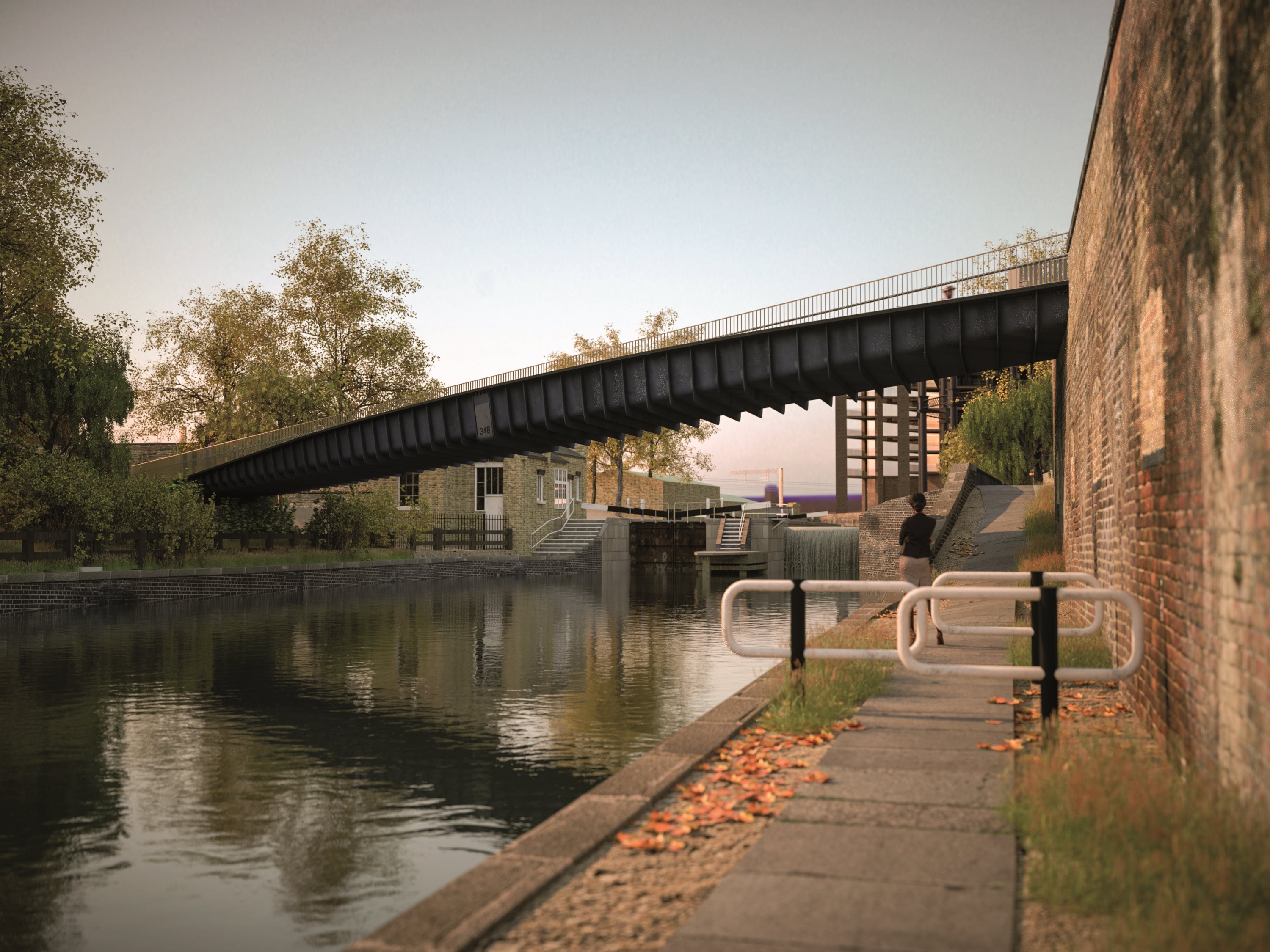 Moxon wins planning for ultra-thin King’s Cross bridge