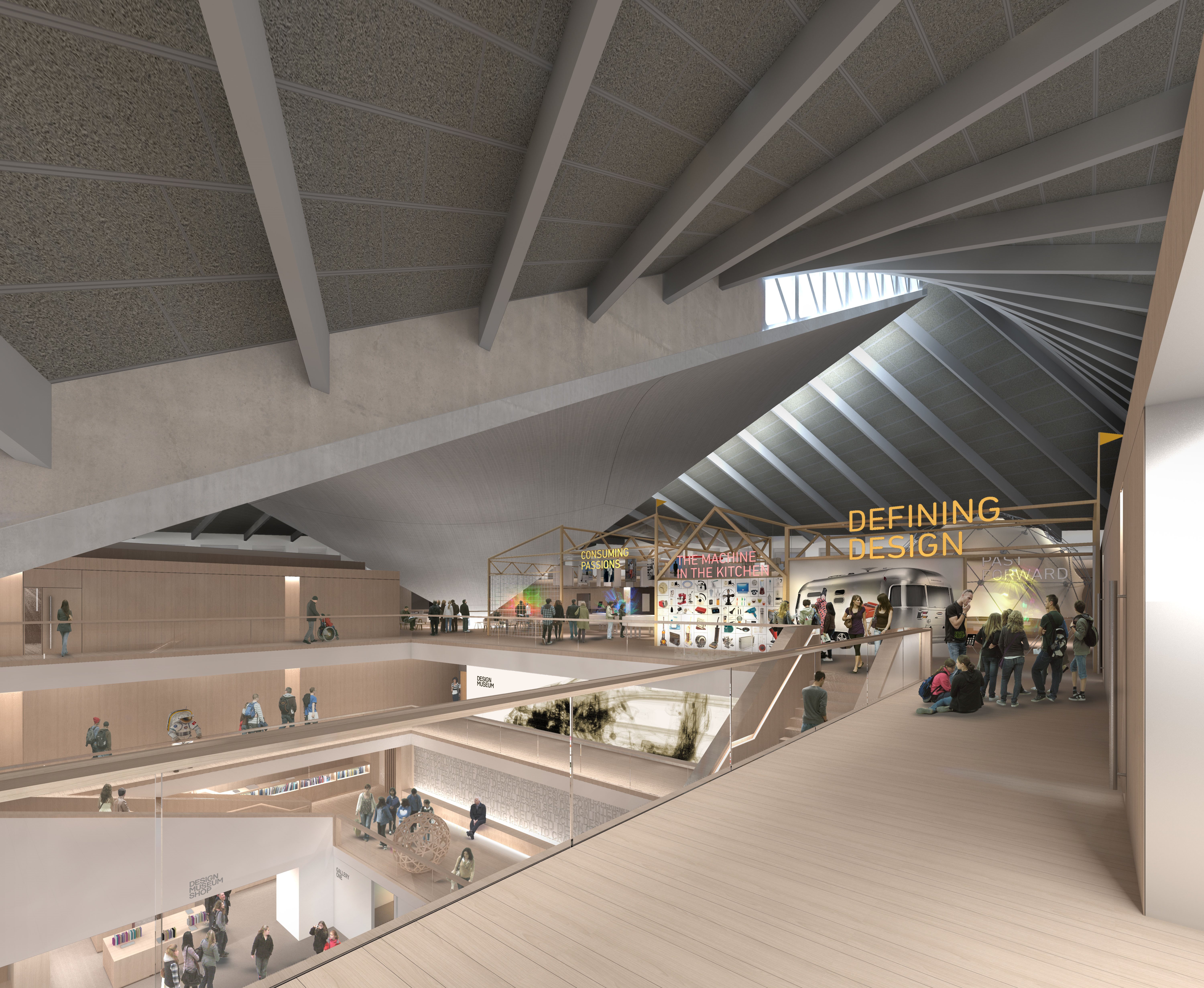 Design Museum invites design geeks to riff on its roof