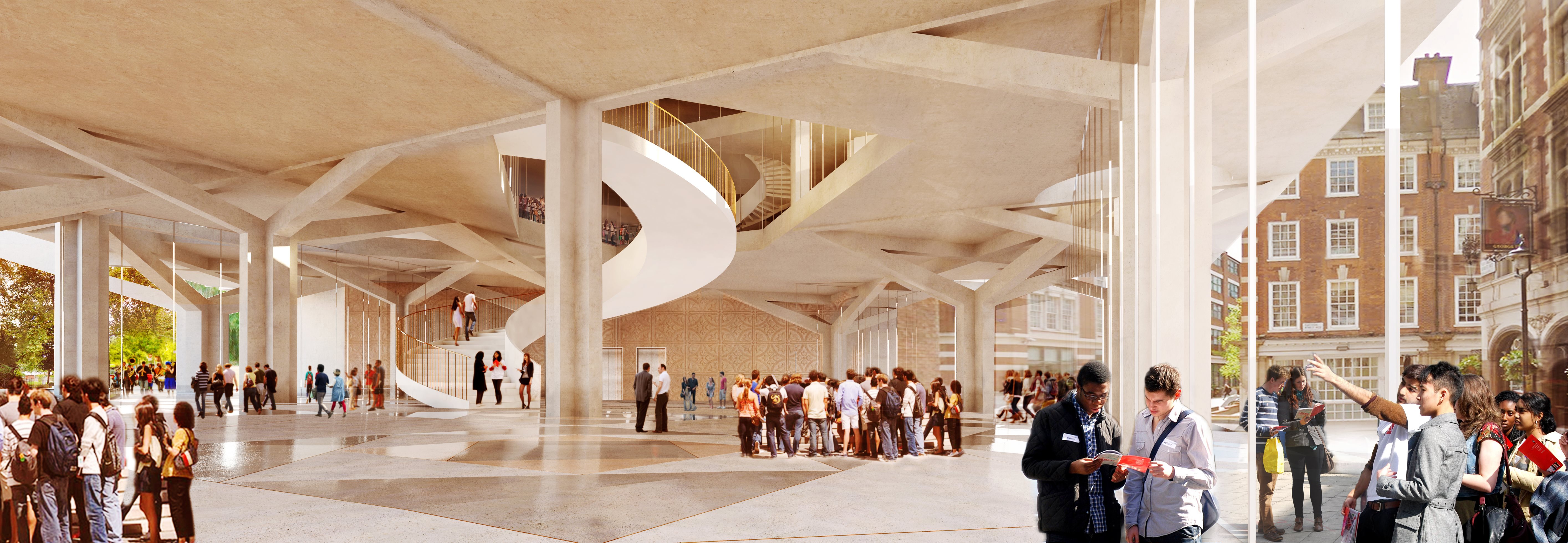 Grafton Architects wins contest for £100m LSE job