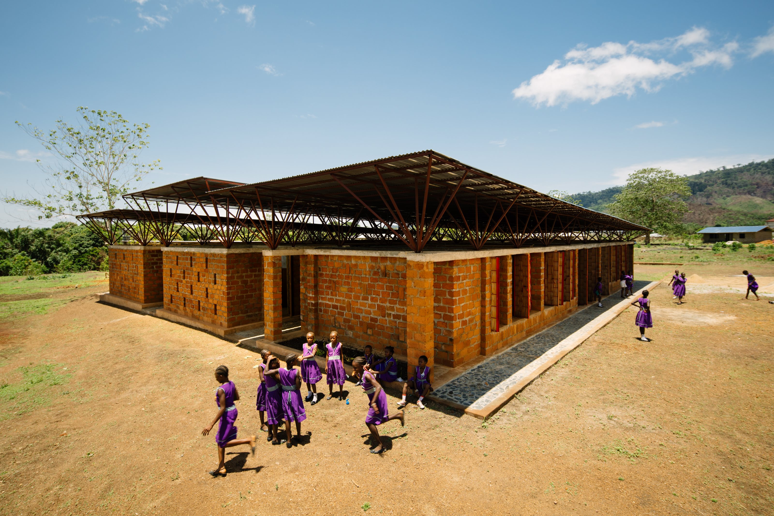 Orkidstudio unveils West African girls' school