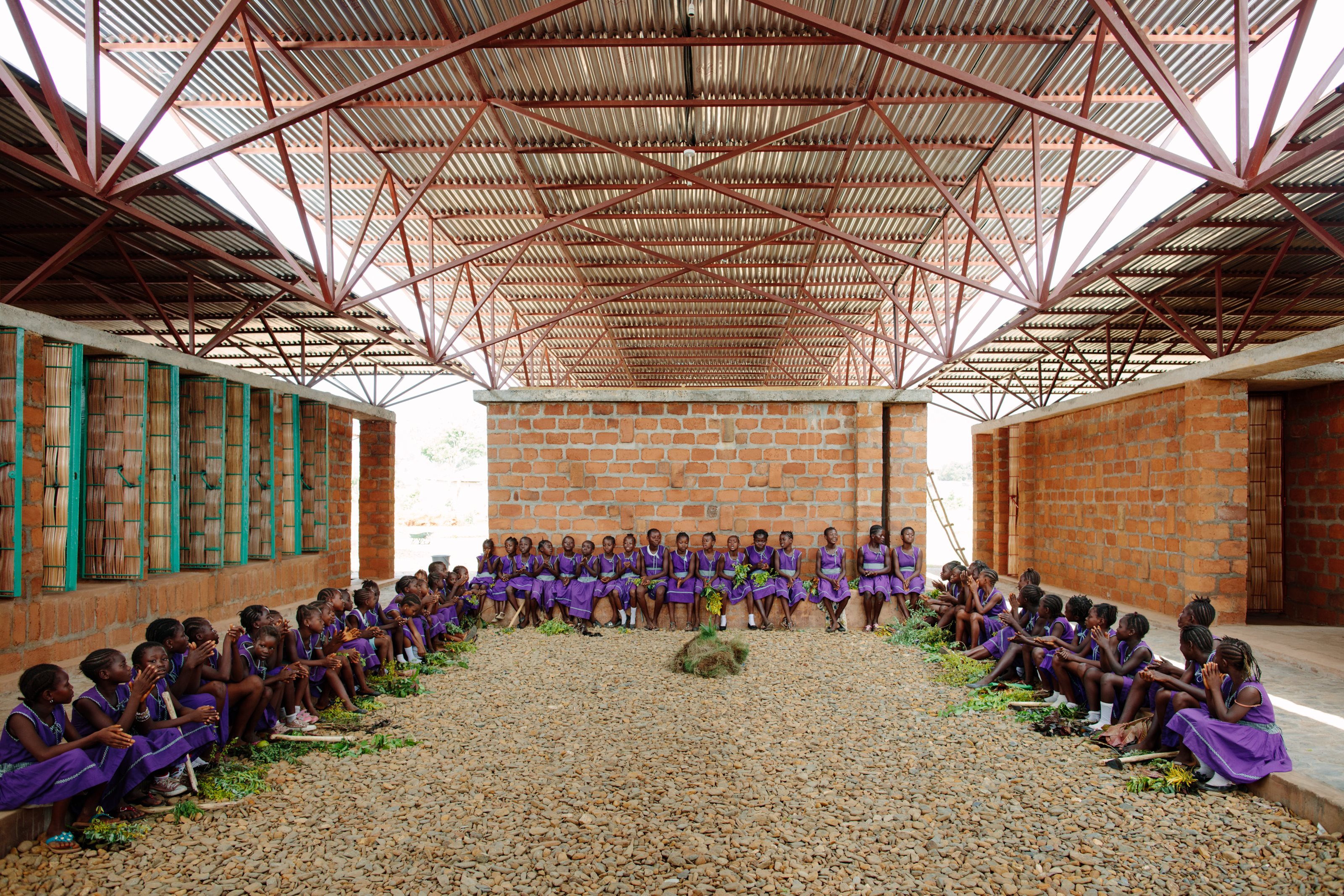 Orkidstudio unveils West African girls' school