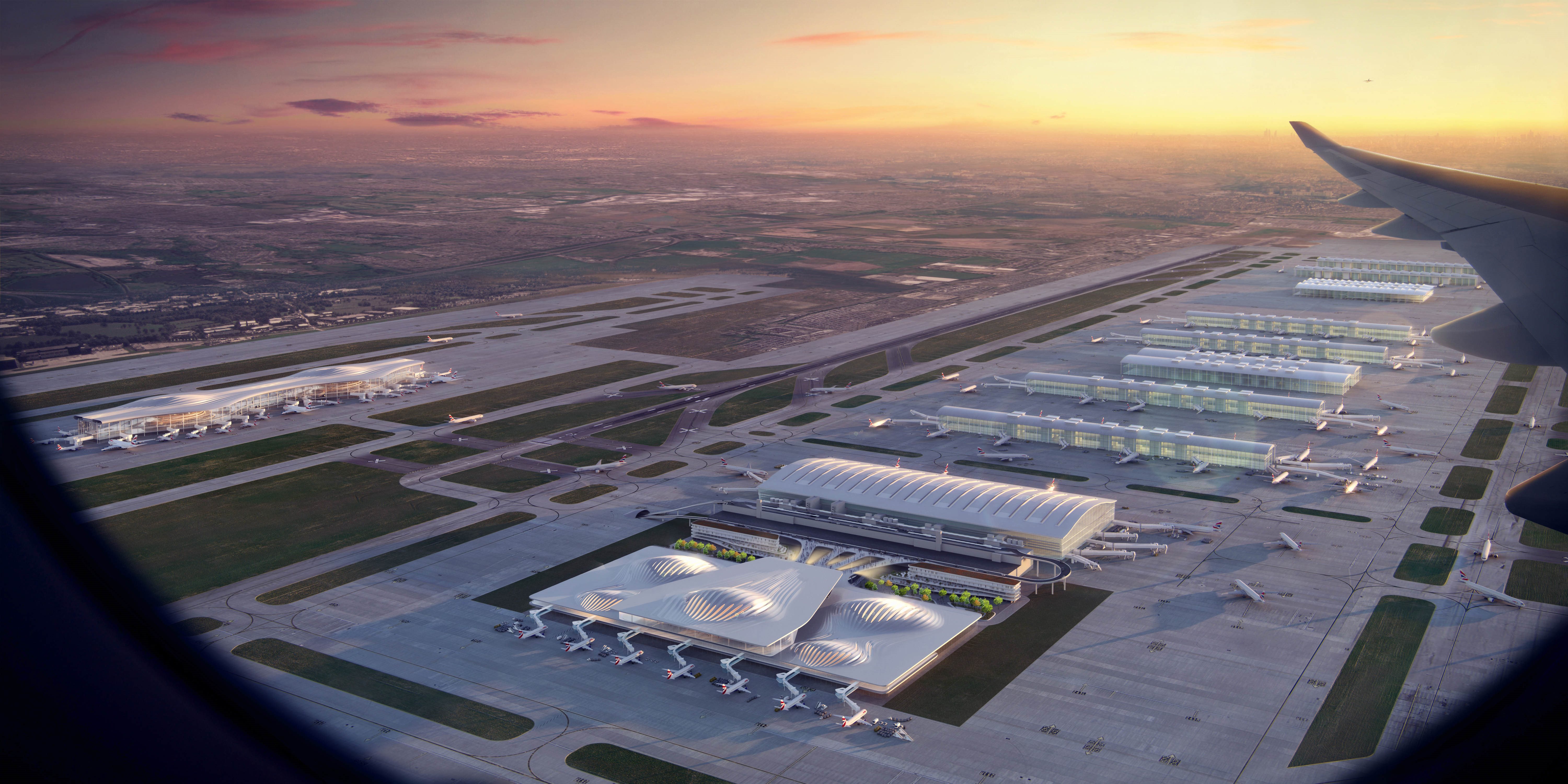 Grimshaw wins contest to design Heathrow's ‘terminal of the future’