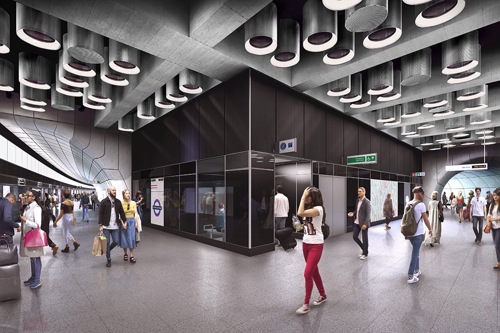 In pictures: First look at Crossrail's new stations