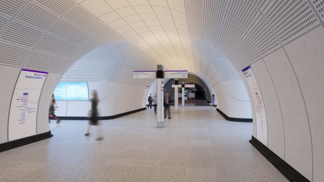 In pictures: First look at Crossrail's new stations