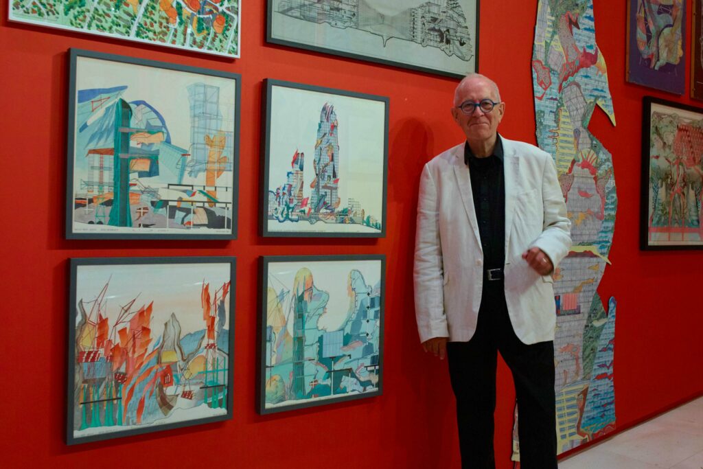 Peter Cook exhibition opens at RA