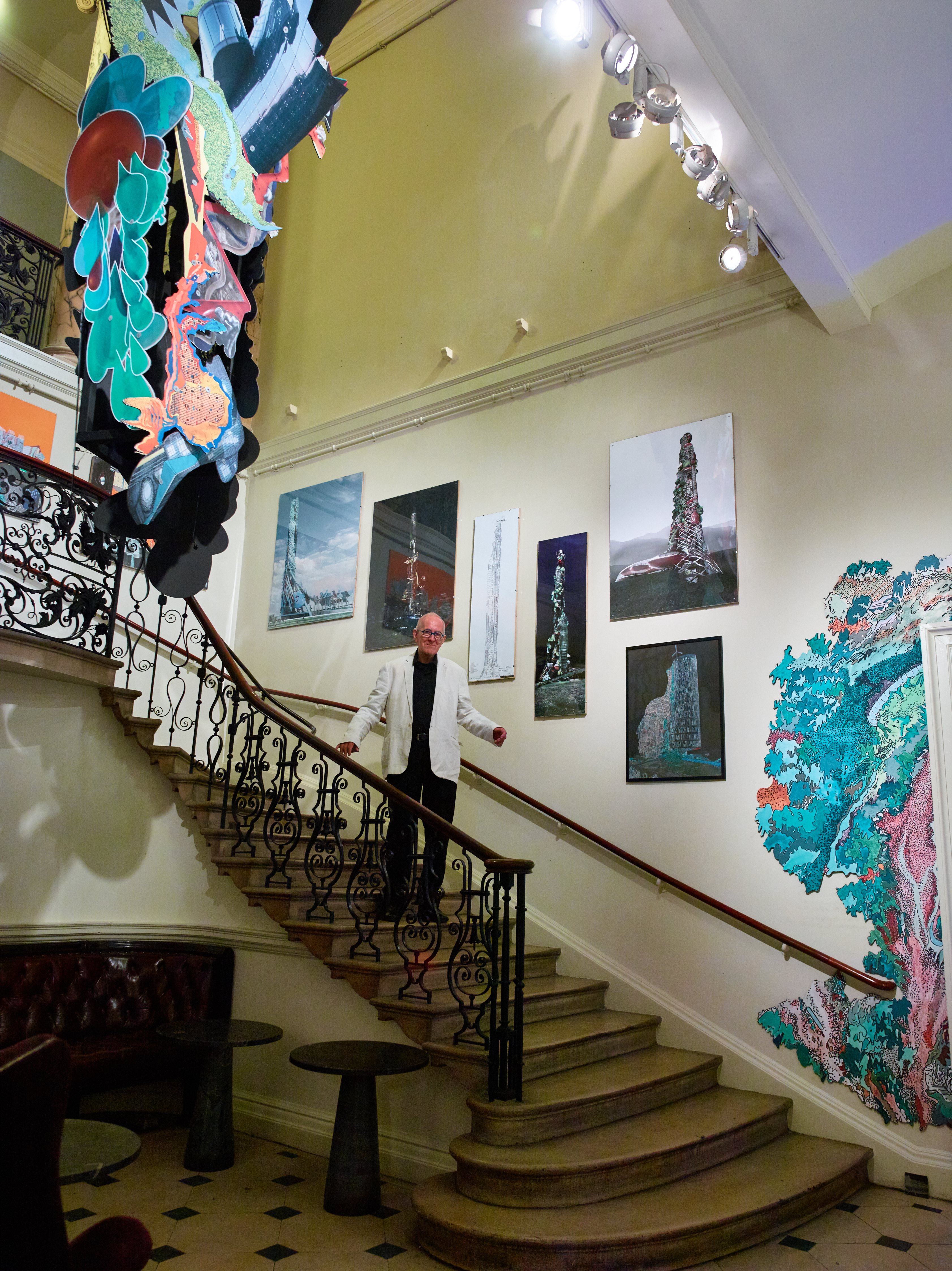 Peter Cook exhibition opens at RA