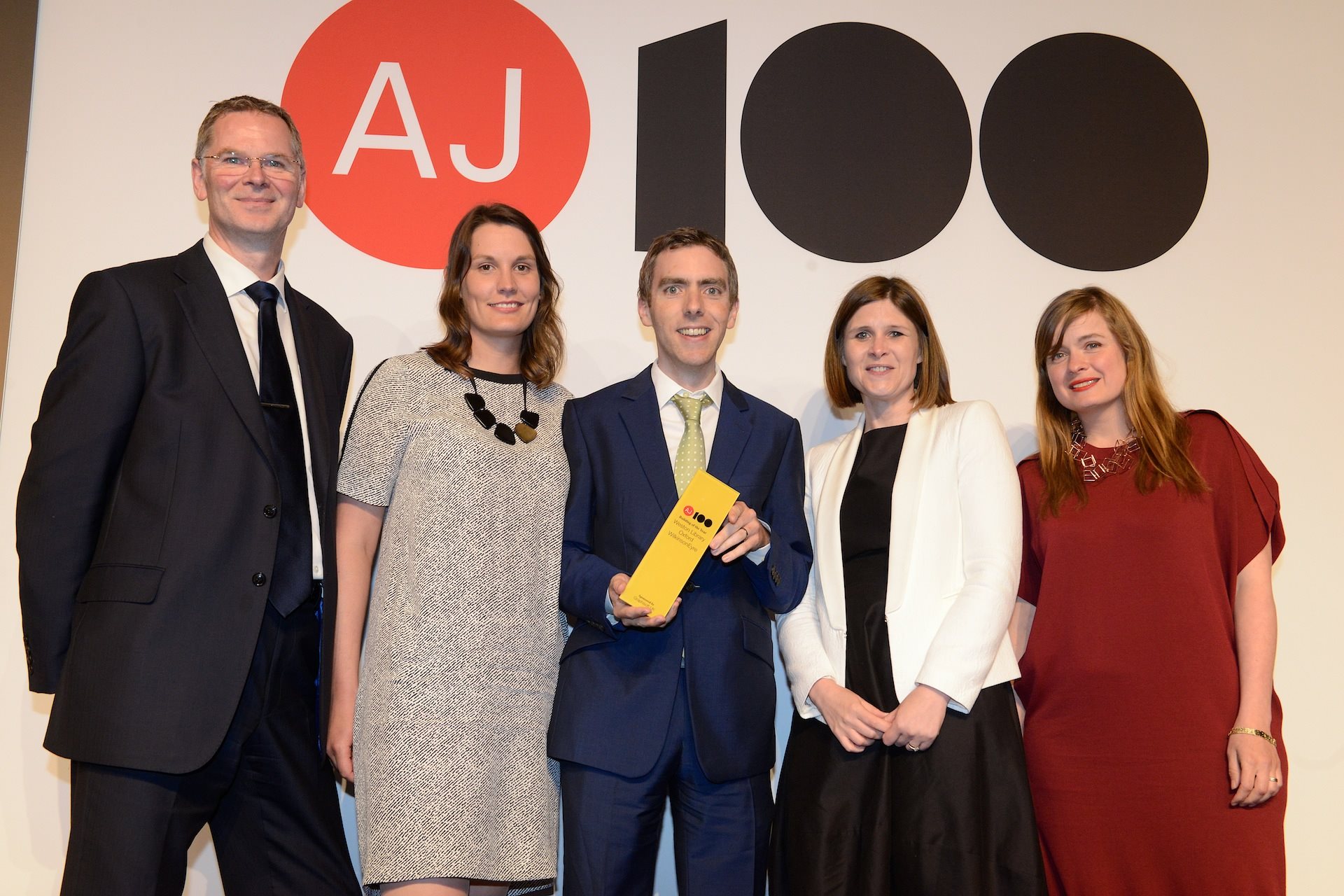 In pictures: winners celebrate at AJ100 awards