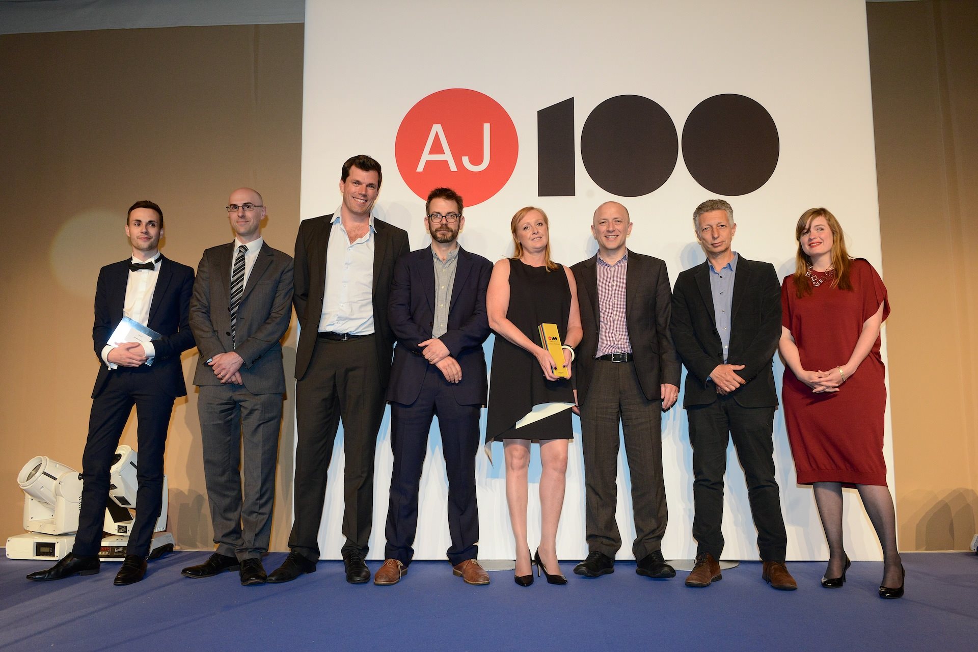 In pictures: winners celebrate at AJ100 awards