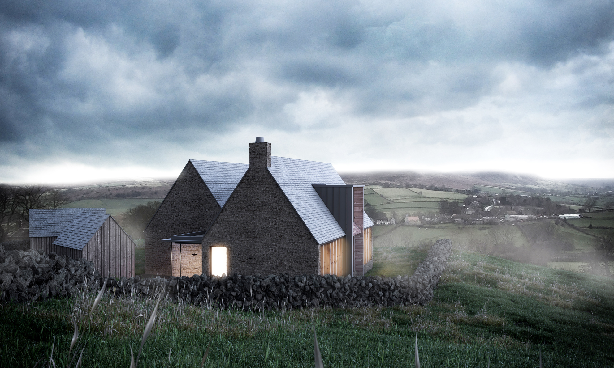 Ian Hazard reveals Yorkshire moorland home