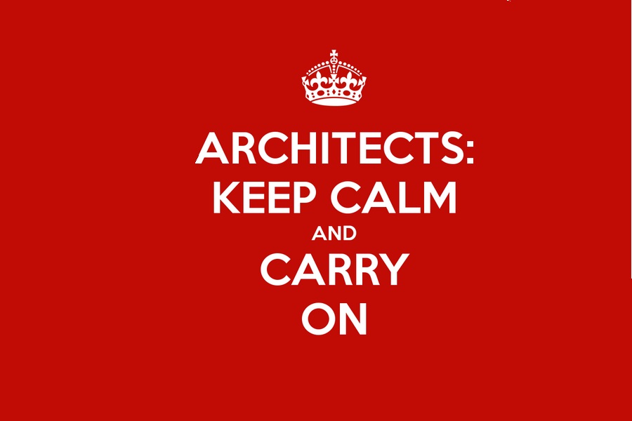Simon Allford: Why architects need to keep calm and carry on
