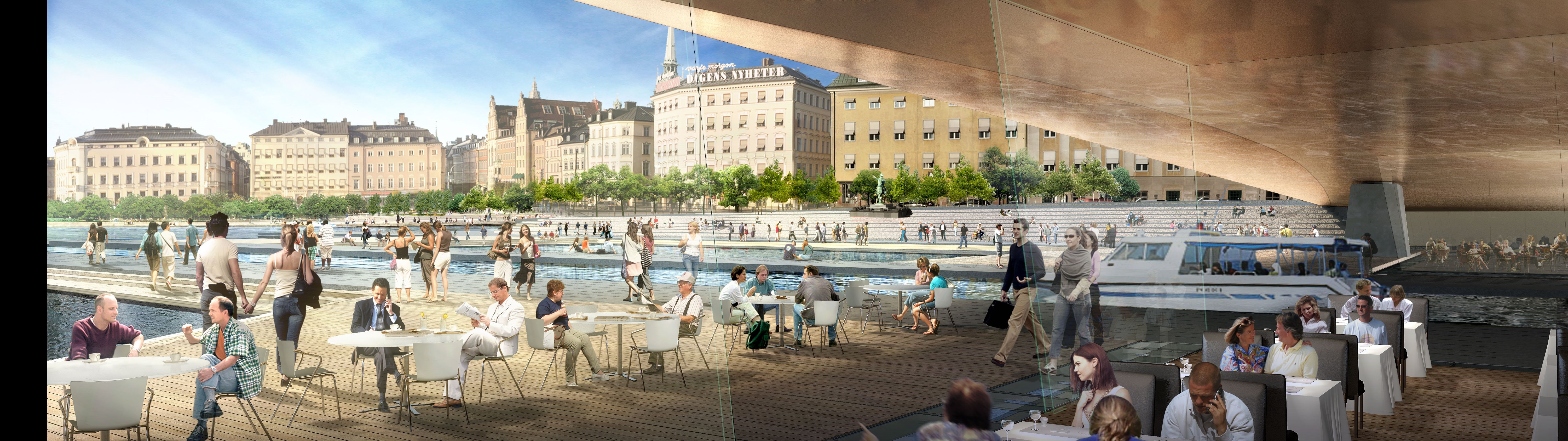 Work starts on Foster + Partners’ £1bn Slussen masterplan