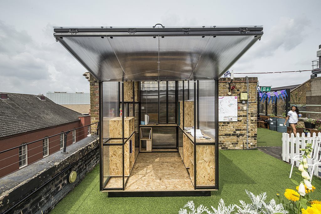 Architects create pop-up studio for London’s artists
