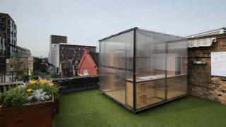 Architects create pop-up studio for London’s artists
