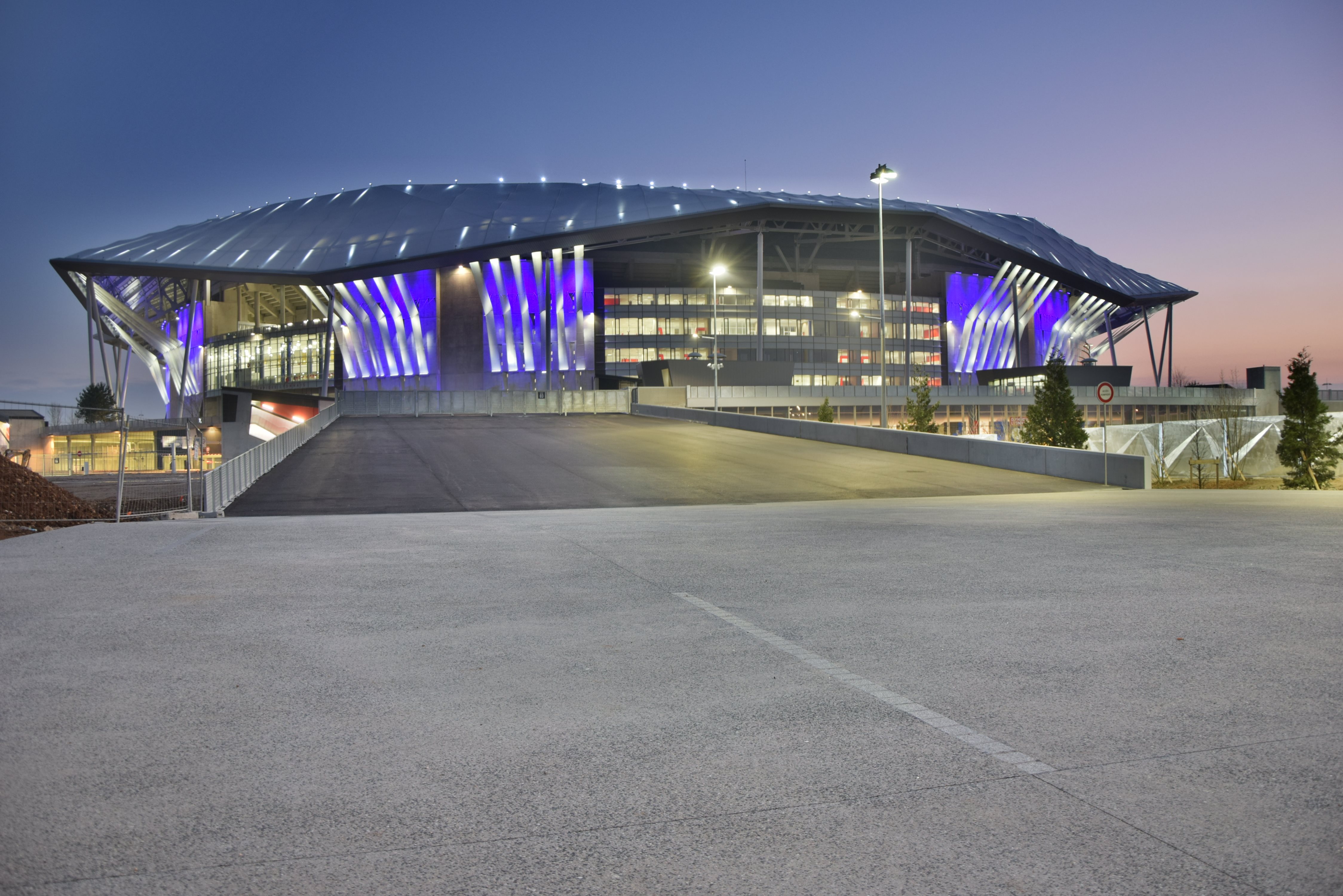 Populous’ Euro 2016 stadium, Lyon