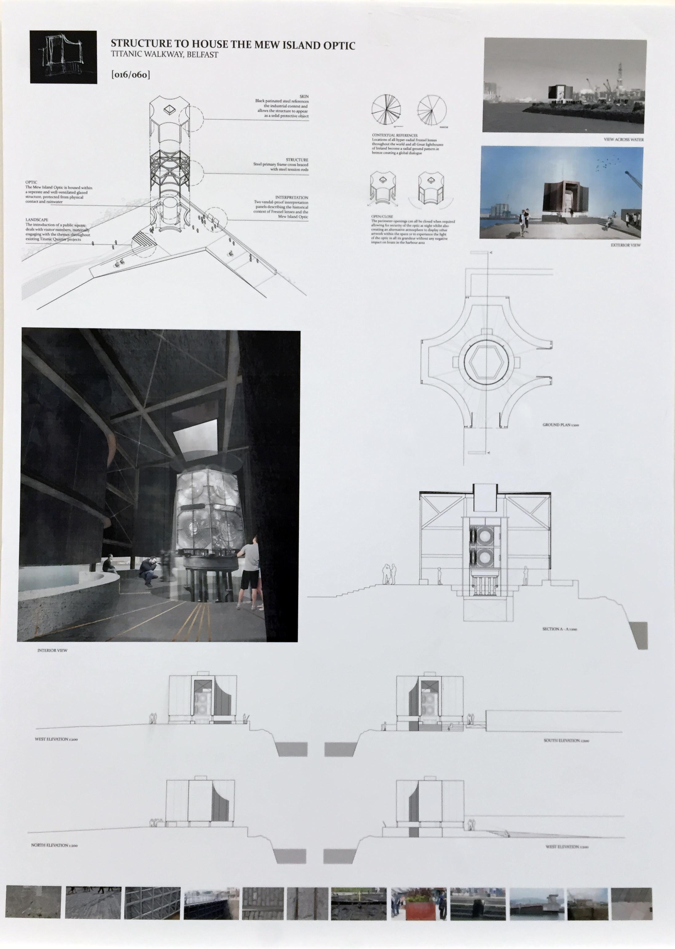 Hall McKnight wins contest for Belfast lighthouse lens installation