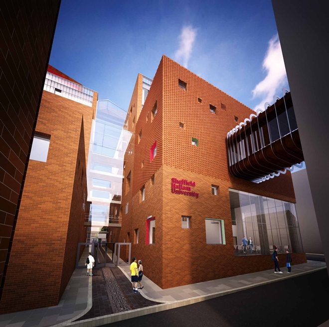 Bond Bryan submits Sheffield Hallam extension plans