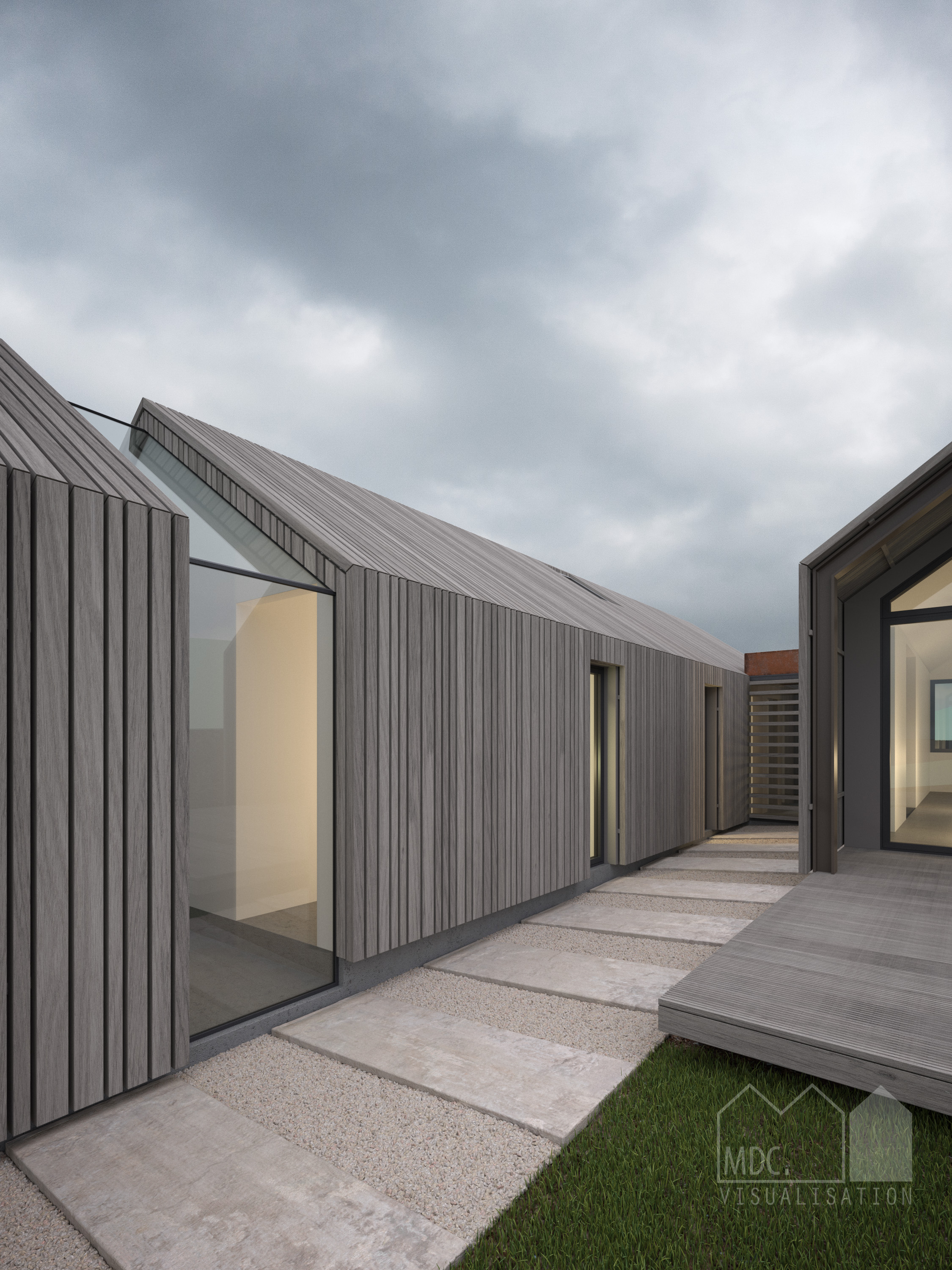 Annabelle Tugby wins planning for barn-like home in rural Cheshire