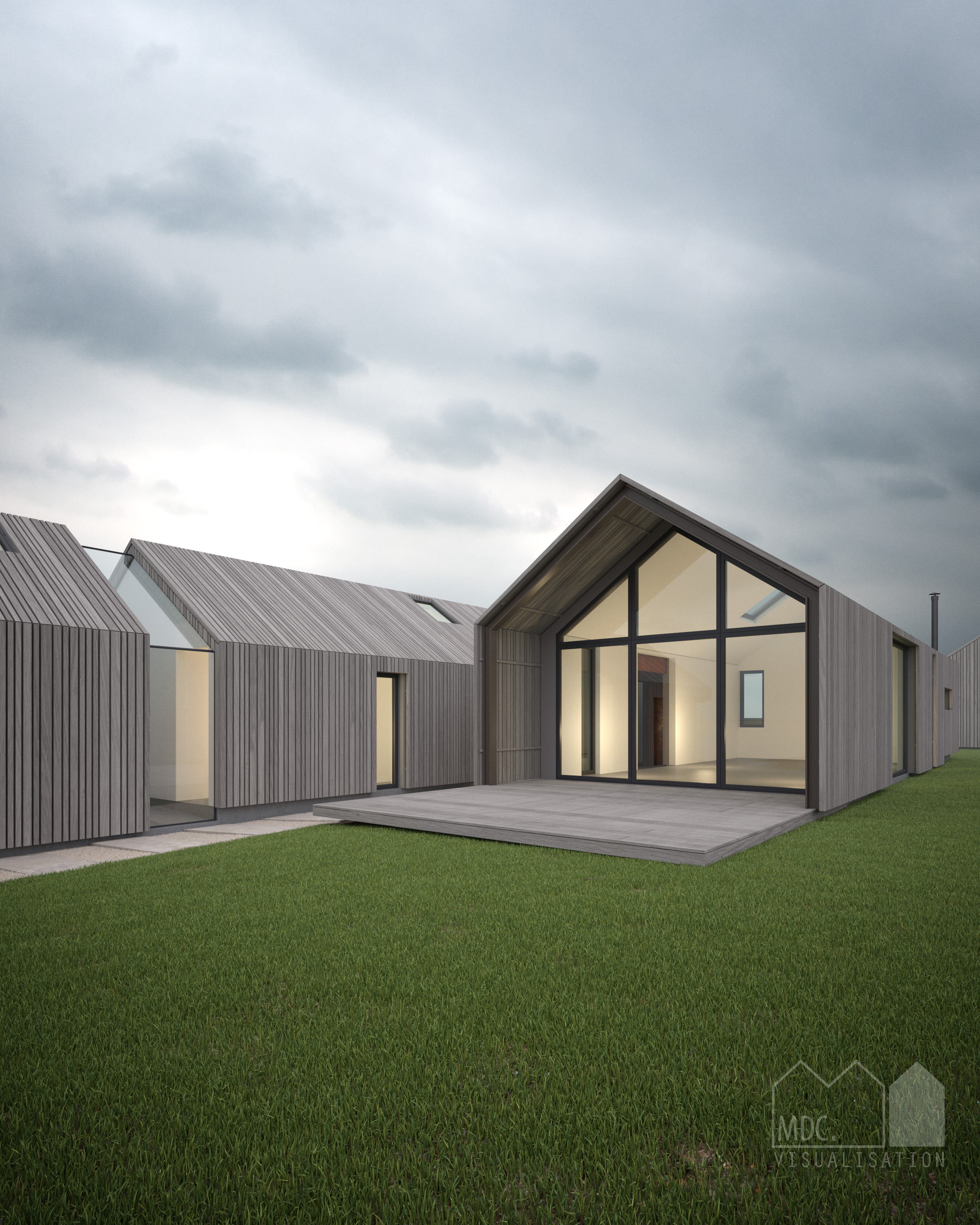 Annabelle Tugby wins planning for barn-like home in rural Cheshire