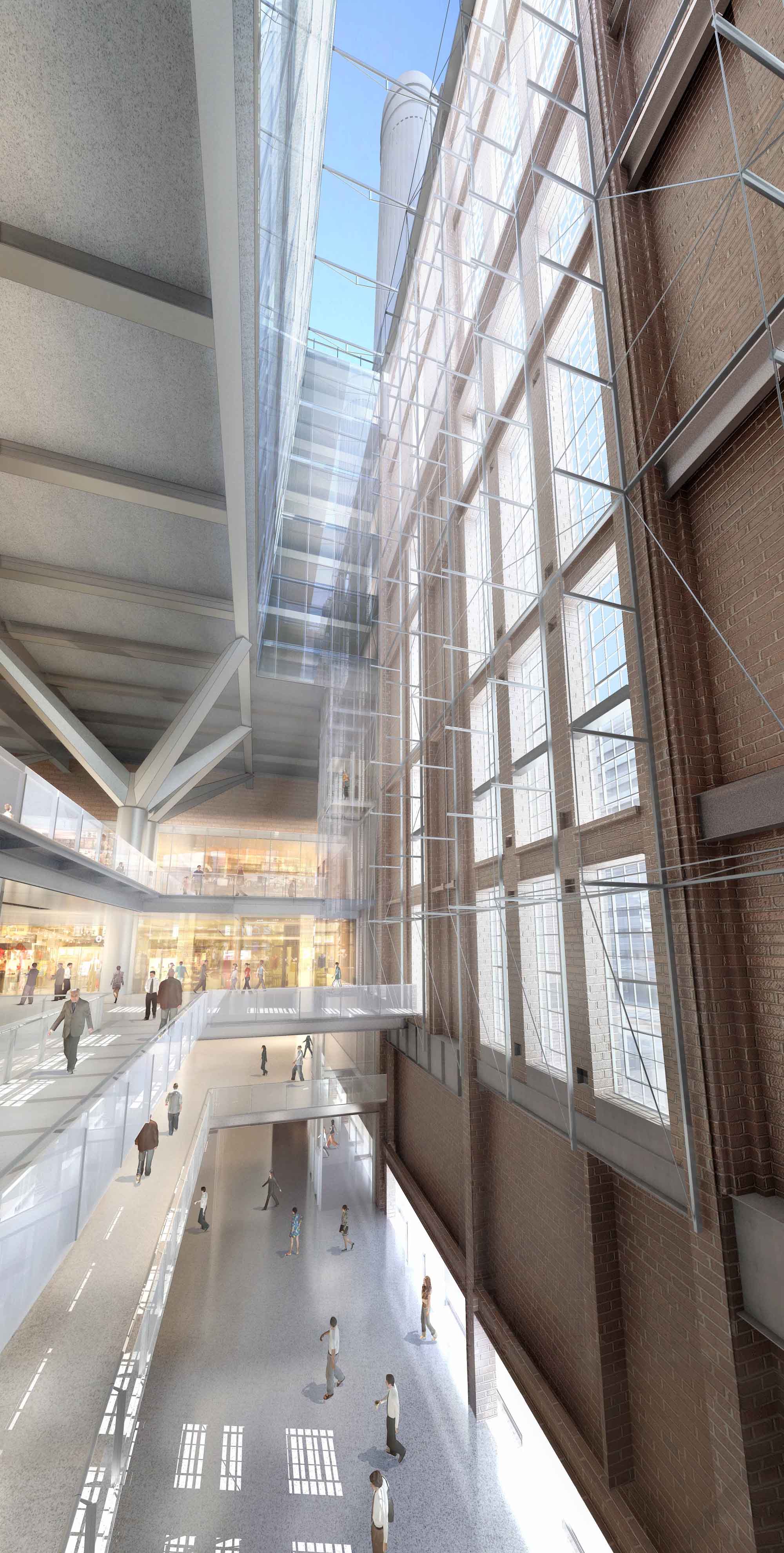 Revealed: plans for chimney-top viewing platform at Battersea power station