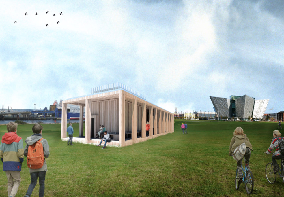 Aileen McConaghie wins contest for Belfast’s own ‘Serpentine Pavilion’