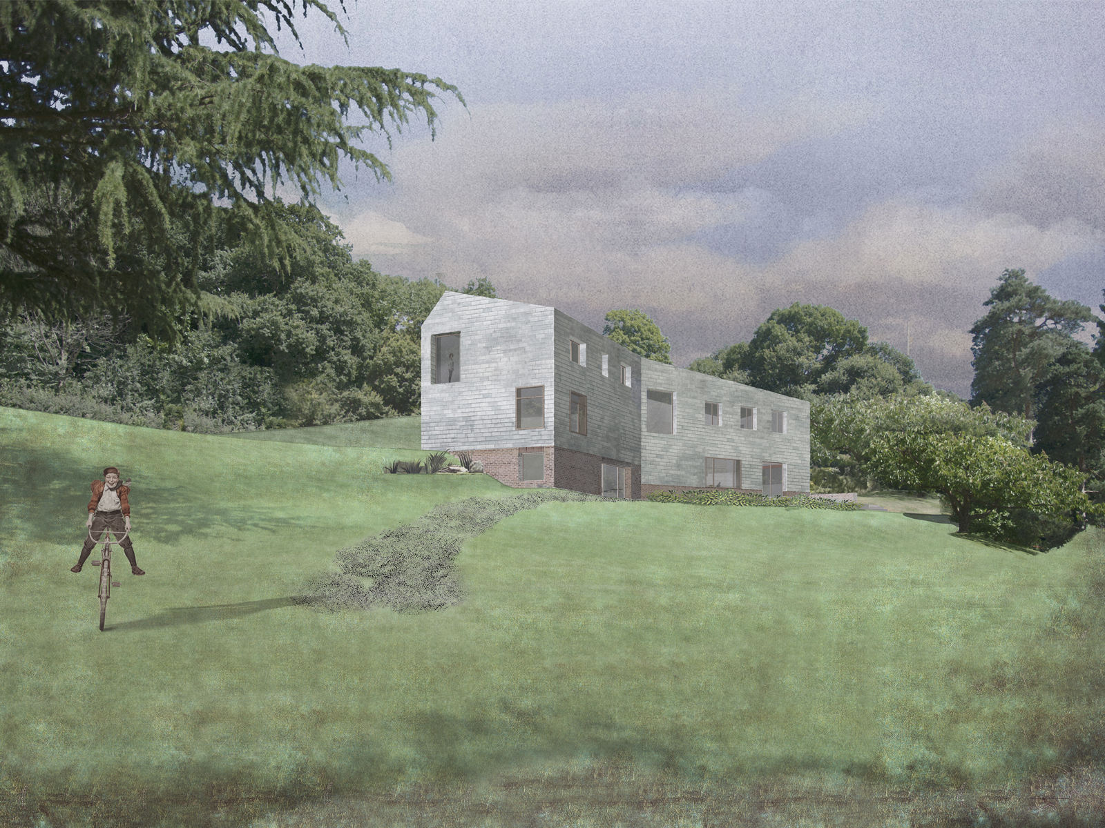 Jonathan Tuckey wins contest to design £1 million private home