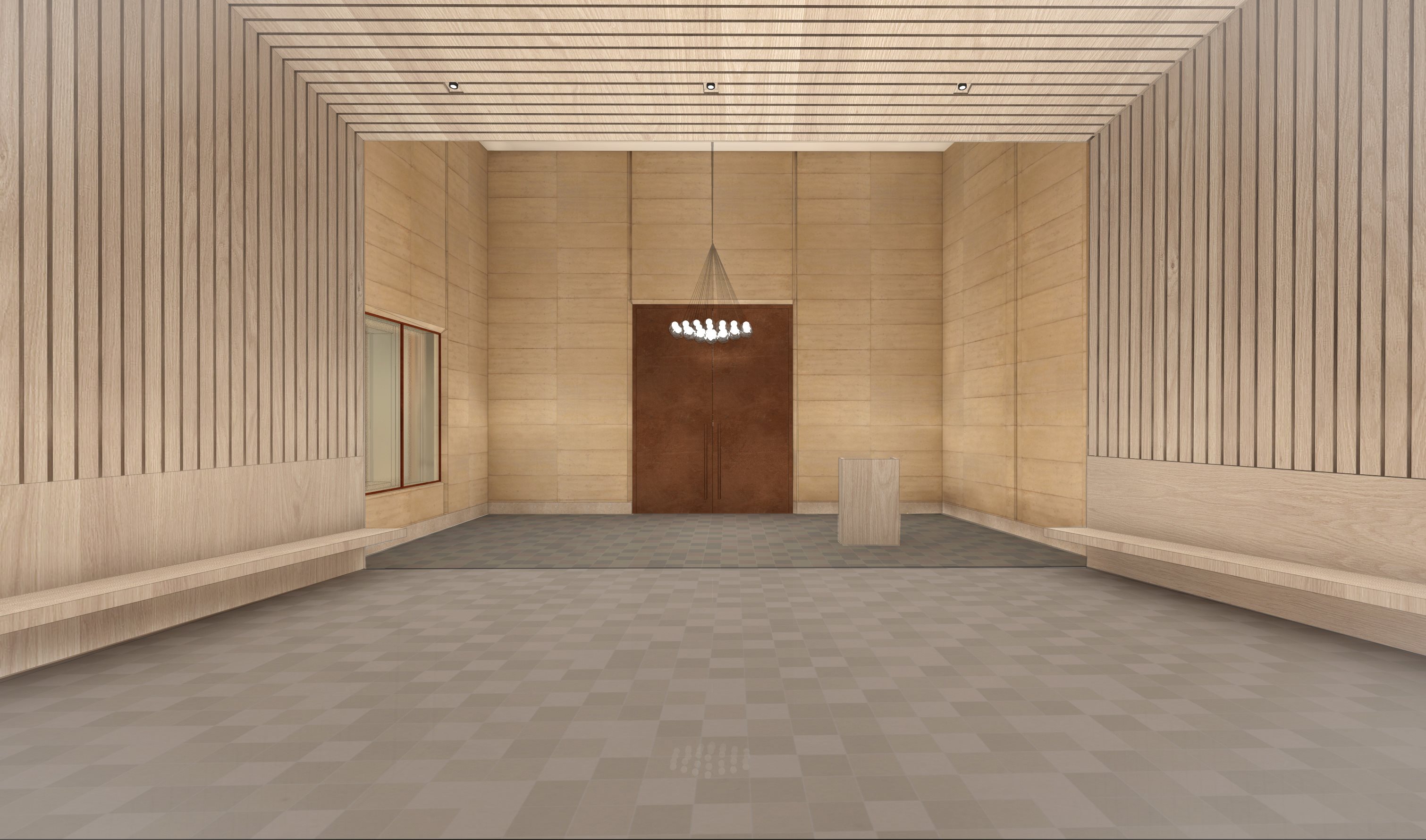 On site at Waugh Thistleton’s extension of the Bushey Jewish Cemetery