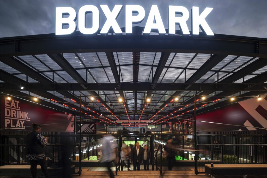 BDP’s £3m Croydon Boxpark opens