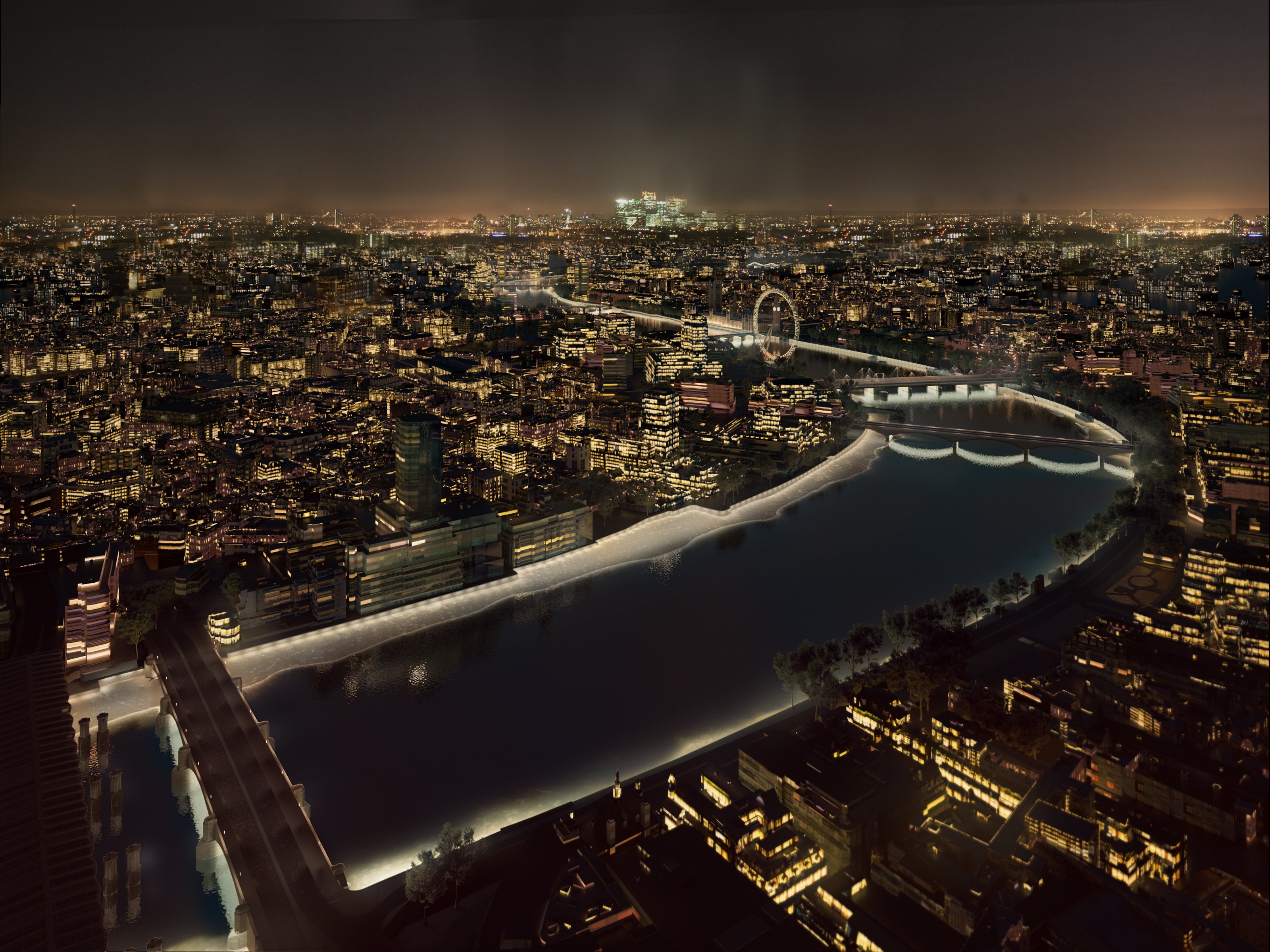 Revealed: Illuminated River contest designs