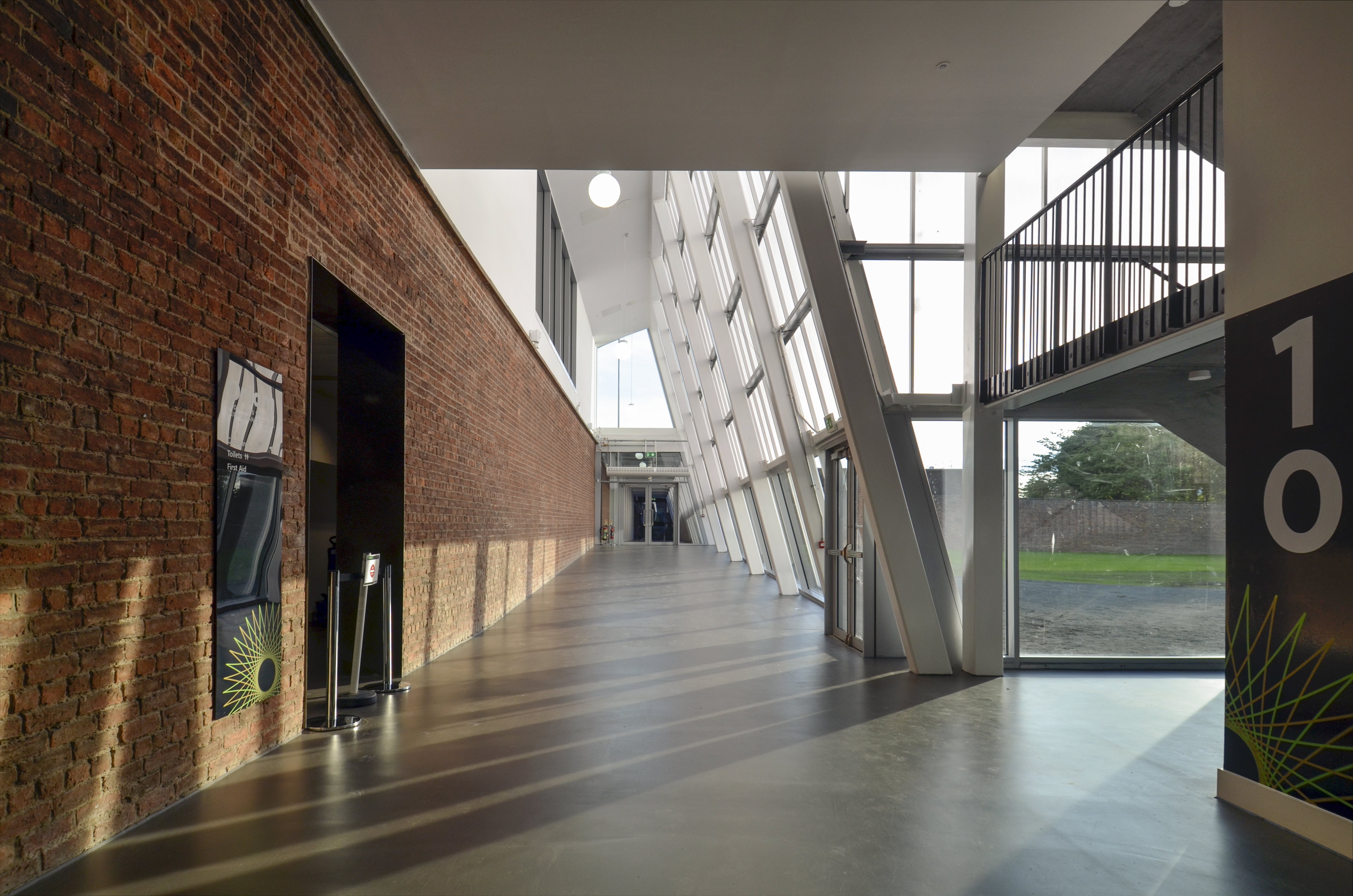 Reiach and Hall's sculptural roof is based on a legendary free kick