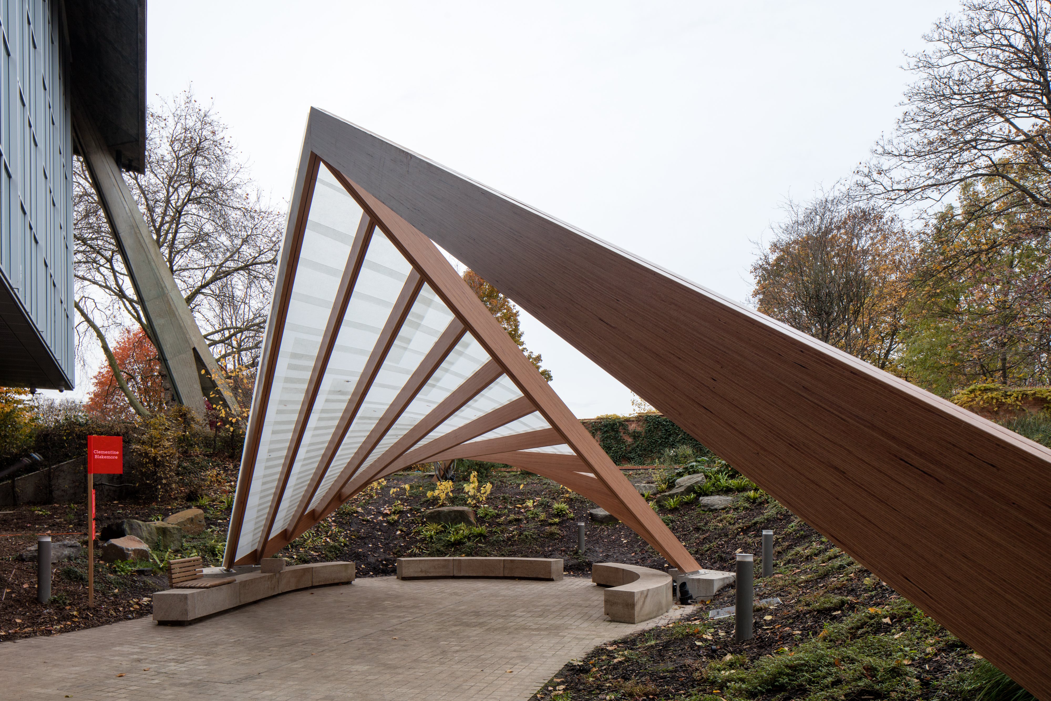 Clementine Blakemore reveals Design Museum Pavilion