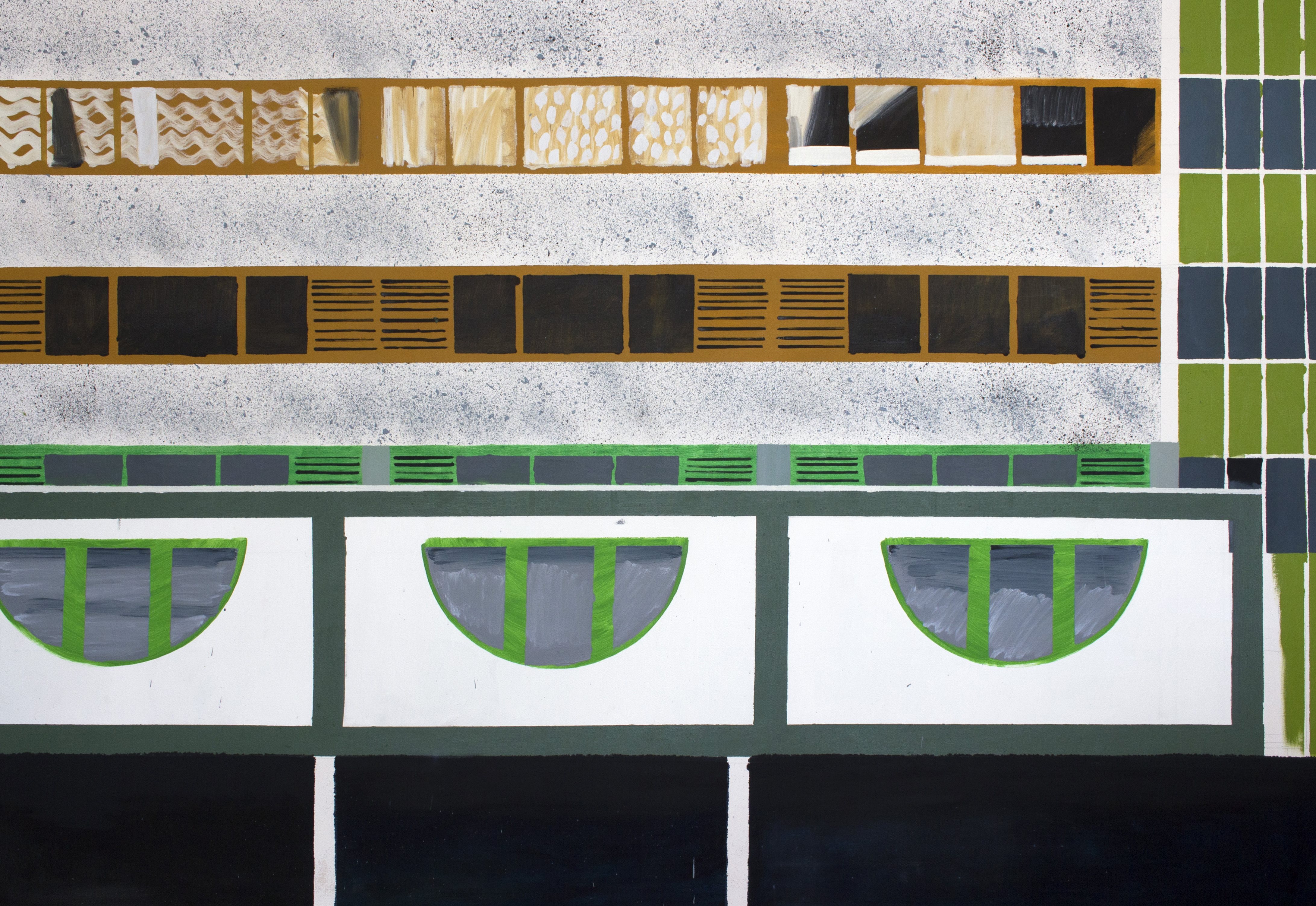 Artist Michael Cox depicts London's disappearing estates