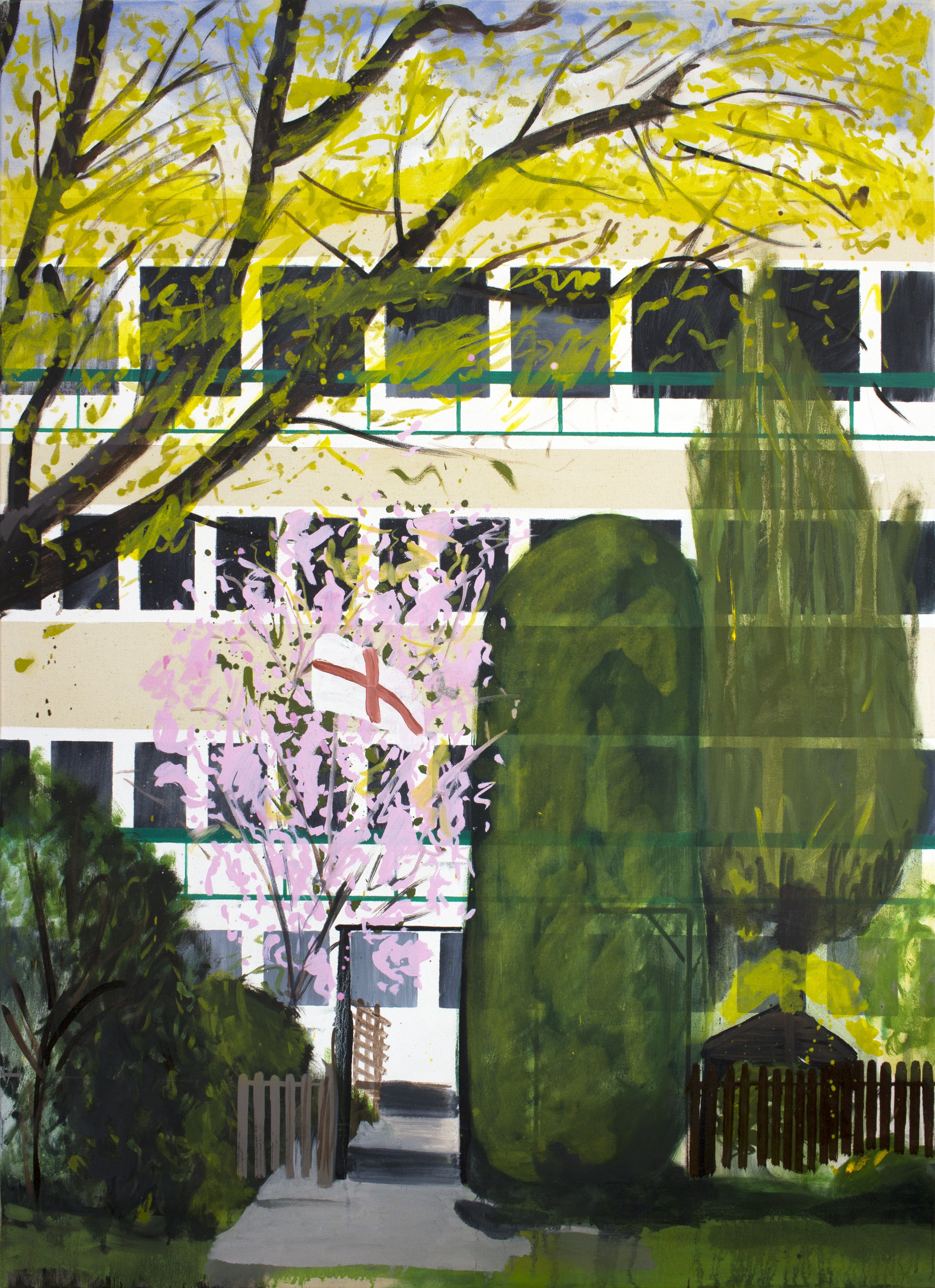 Artist Michael Cox depicts London's disappearing estates