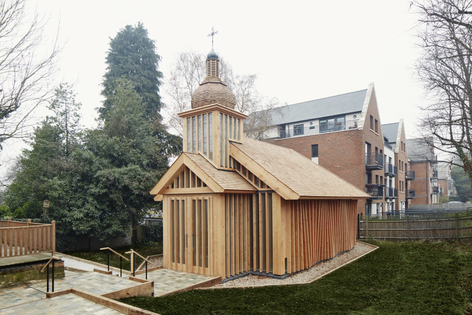 Spheron Architects unwraps £364k timber church