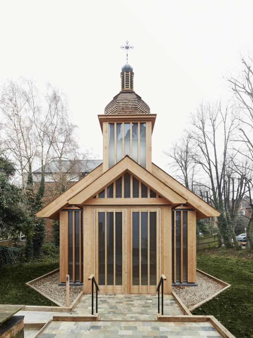 Spheron Architects unwraps £364k timber church
