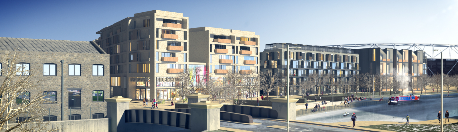 Studio Egret West, Piercy & Co and Astudio’s Olympic Park housing gets ...