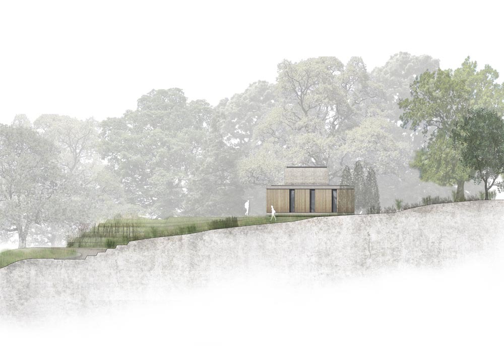 Ström Architects unwraps £750k cantilevered Dorset house